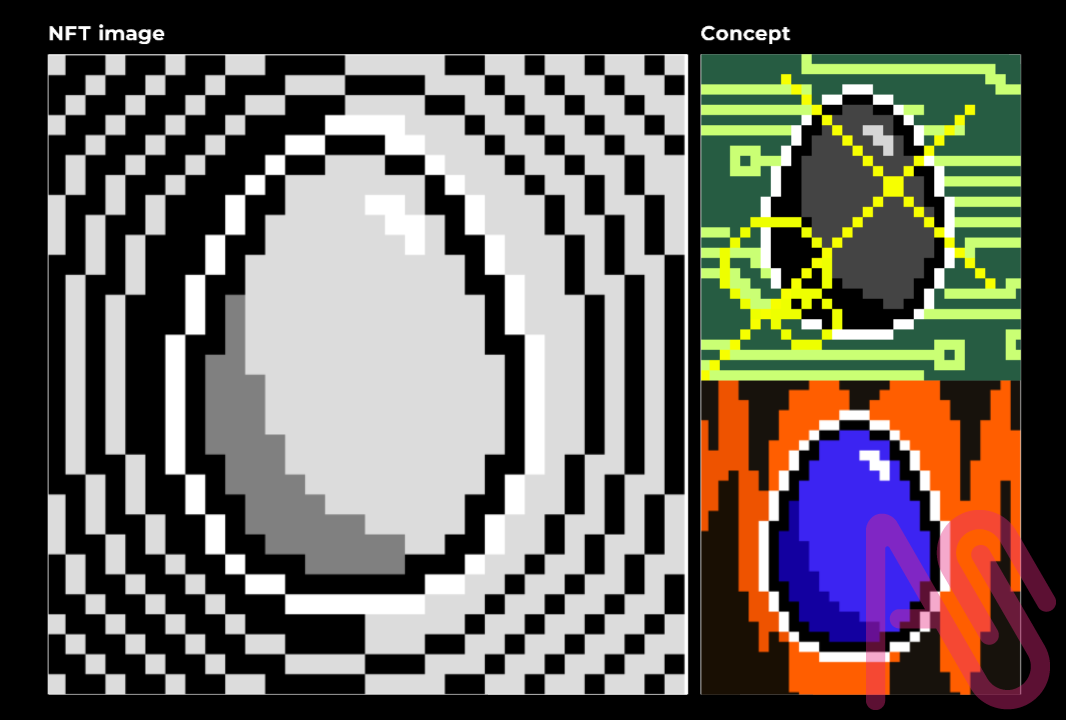 EGG NFT Skander bendhiab - Illustrations ART street