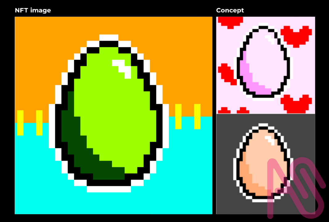 EGG NFT Skander bendhiab - Illustrations ART street