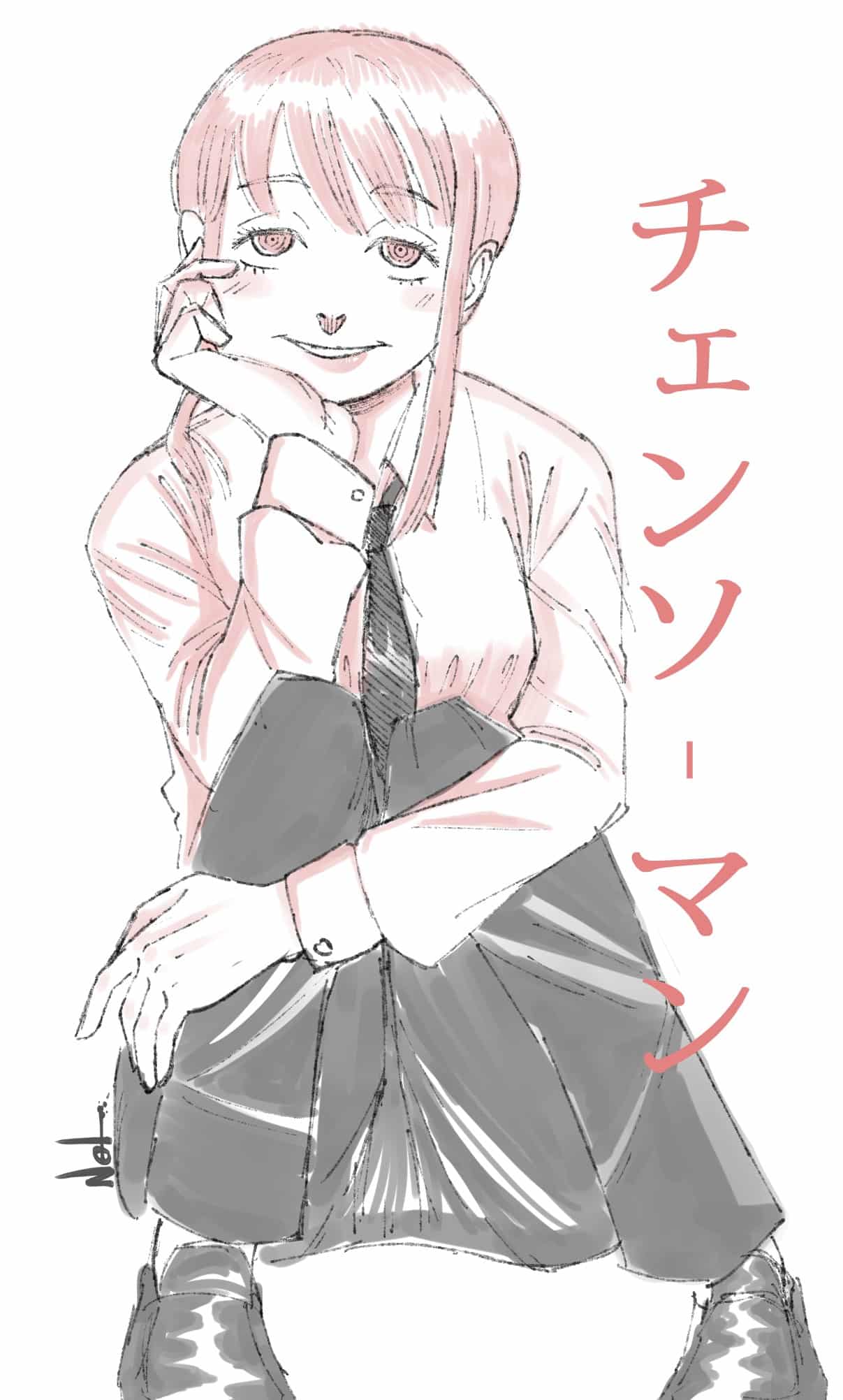 makima from chainsaw man Not! - Illustrations ART street