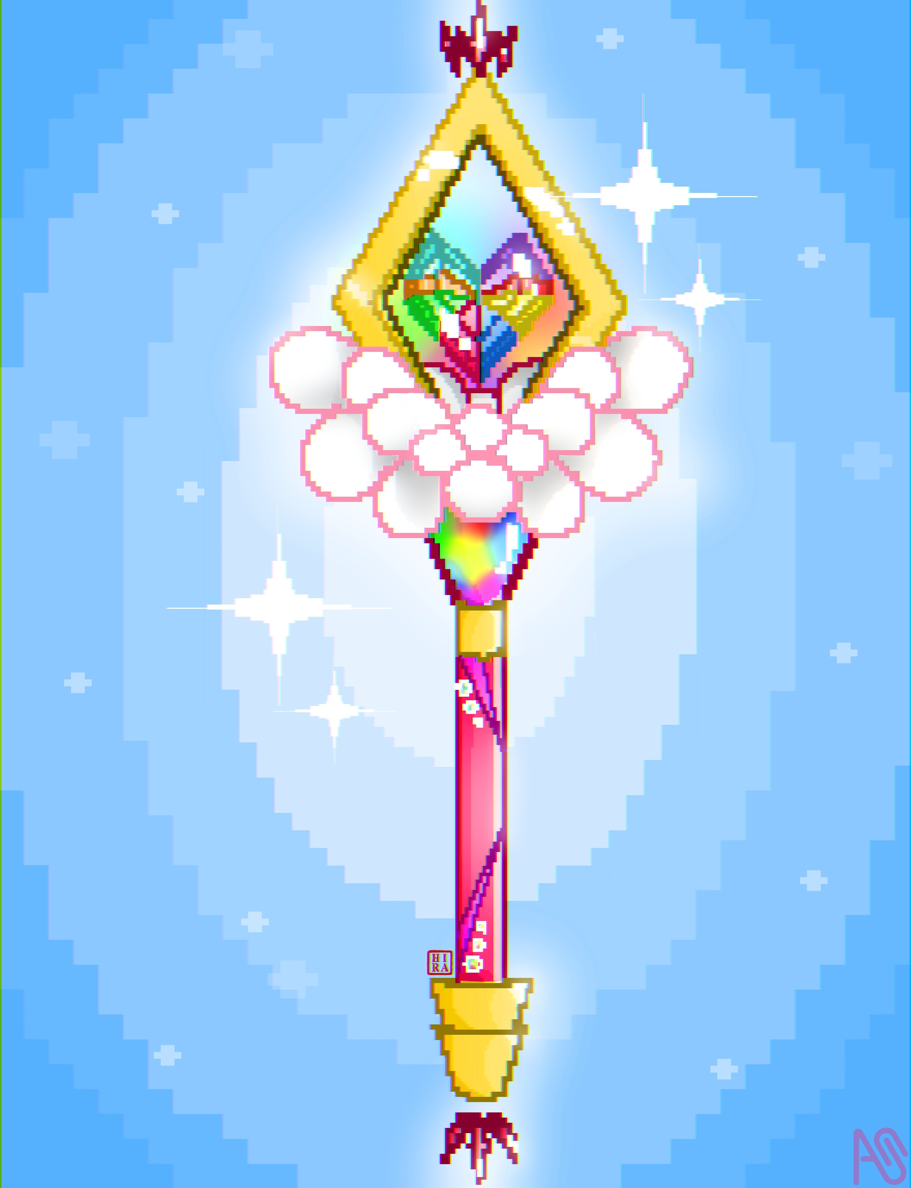 Cute Magical Wand ( Pixel ) limhira - 插图 ART street