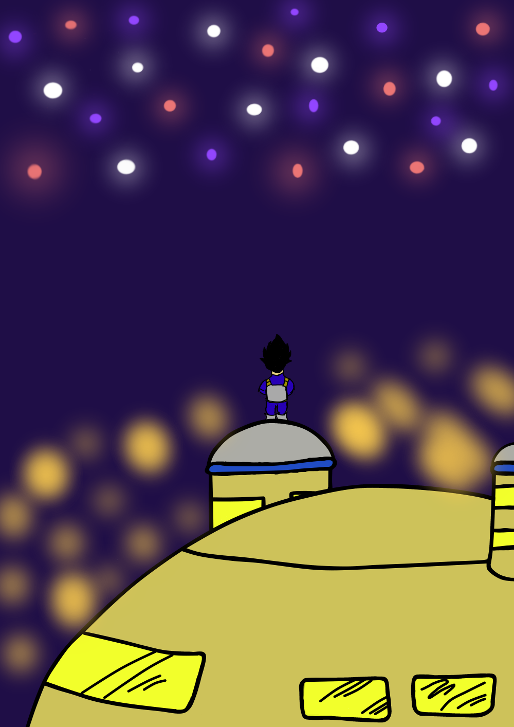 Quiet Night (Dragon Ball) ProtoBluesX - Illustrations ART street