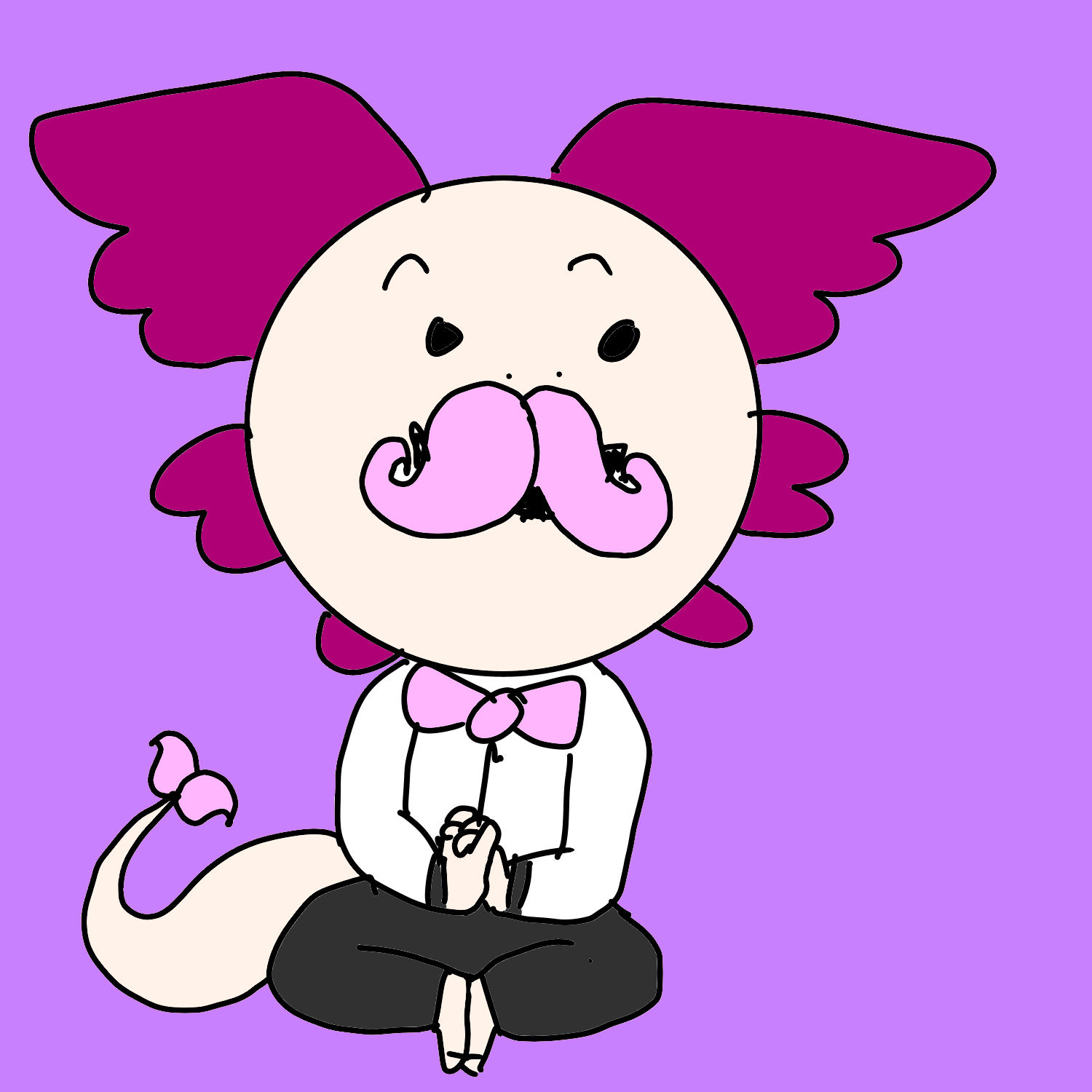 Request from Doodly_ali: Wilford Warfstache Wind Fish - 插畫 ART street
