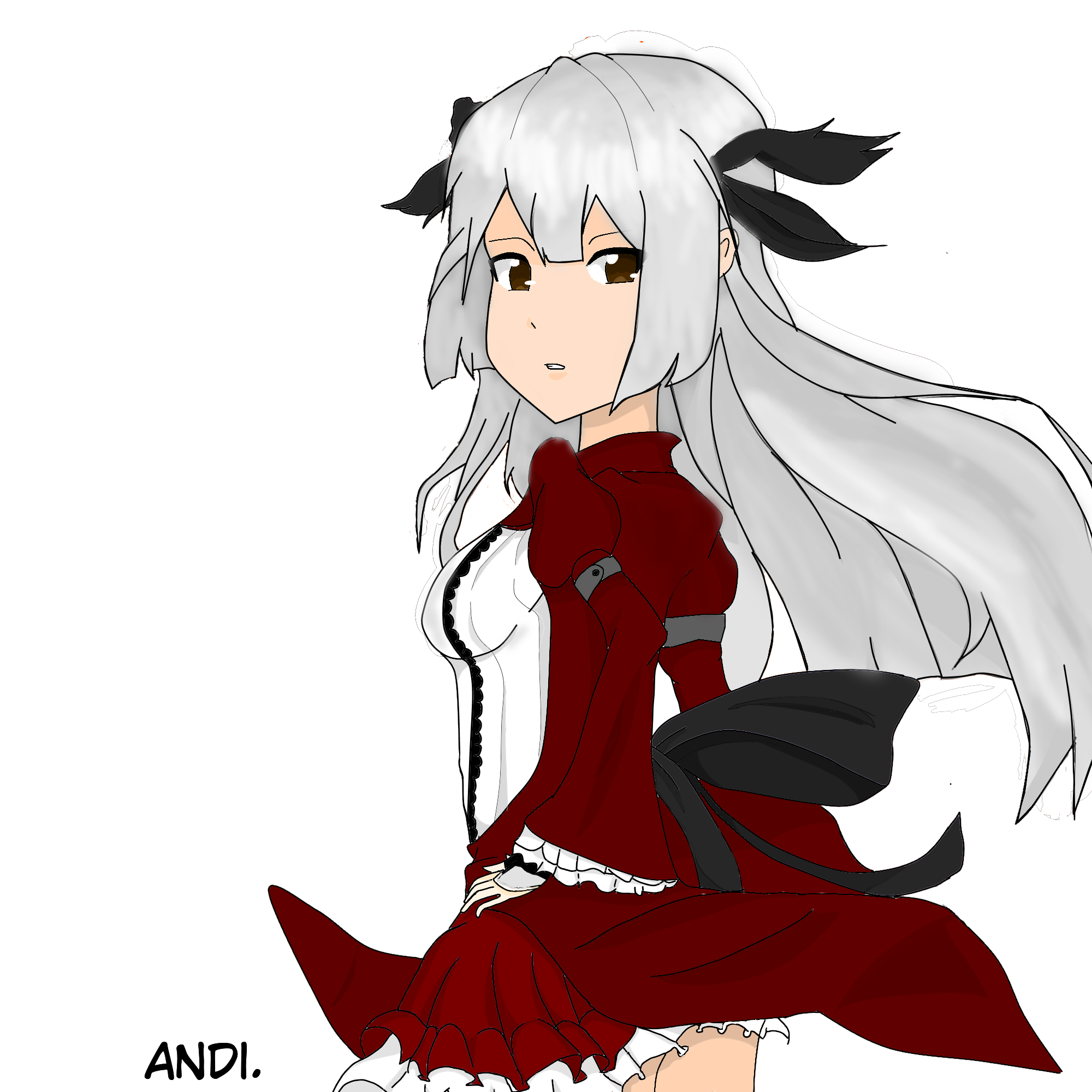 Girl Kawaii Andi - Illustrations ART street