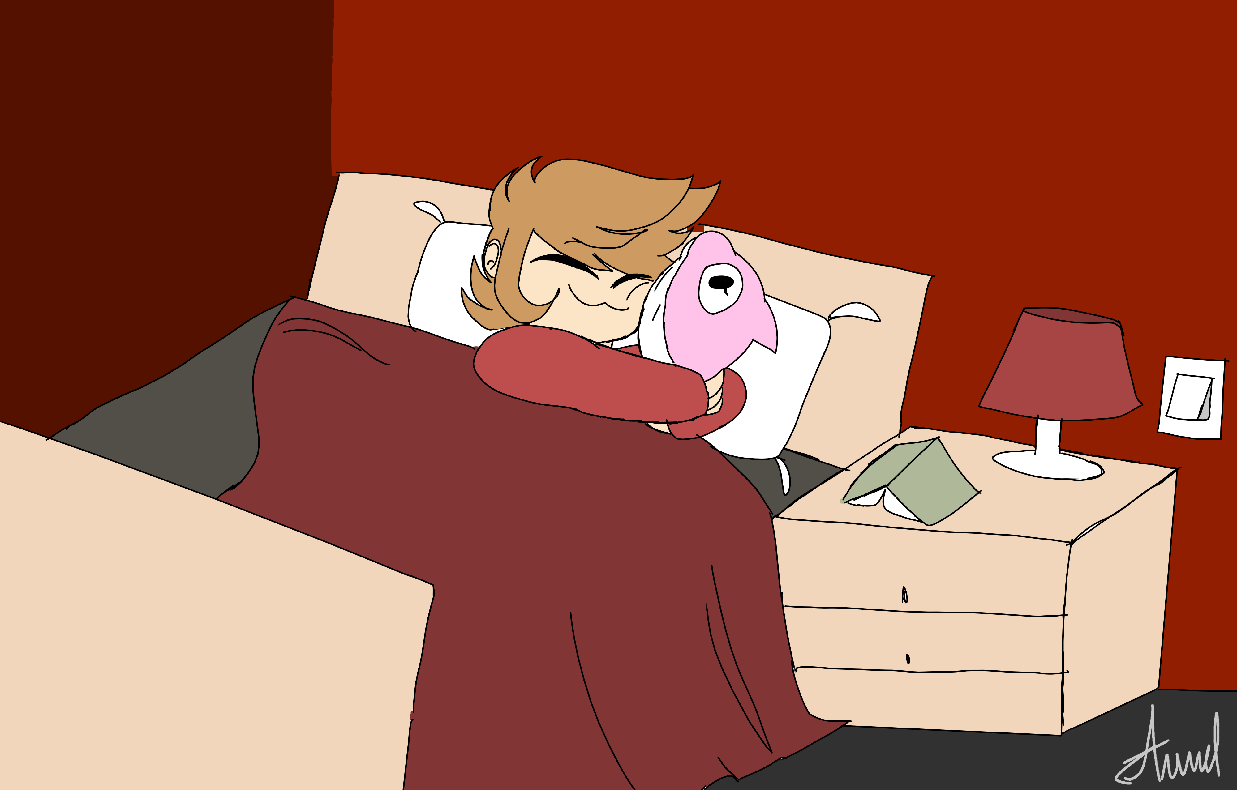 Tord and his plushiee (lmao) Aurellia - Illustrations ART street