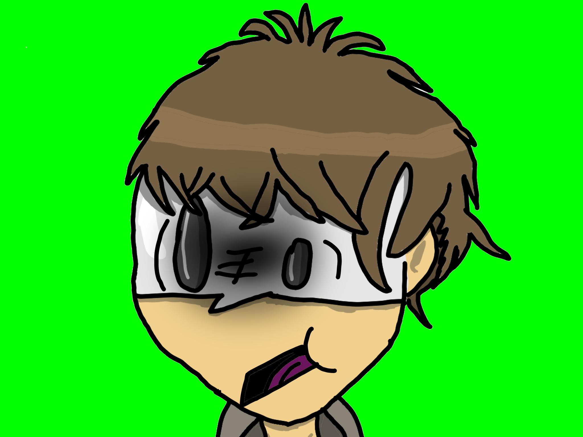 Twinkie’s derp face (green screen) TheCheesyArtist - Illustrations ART ...