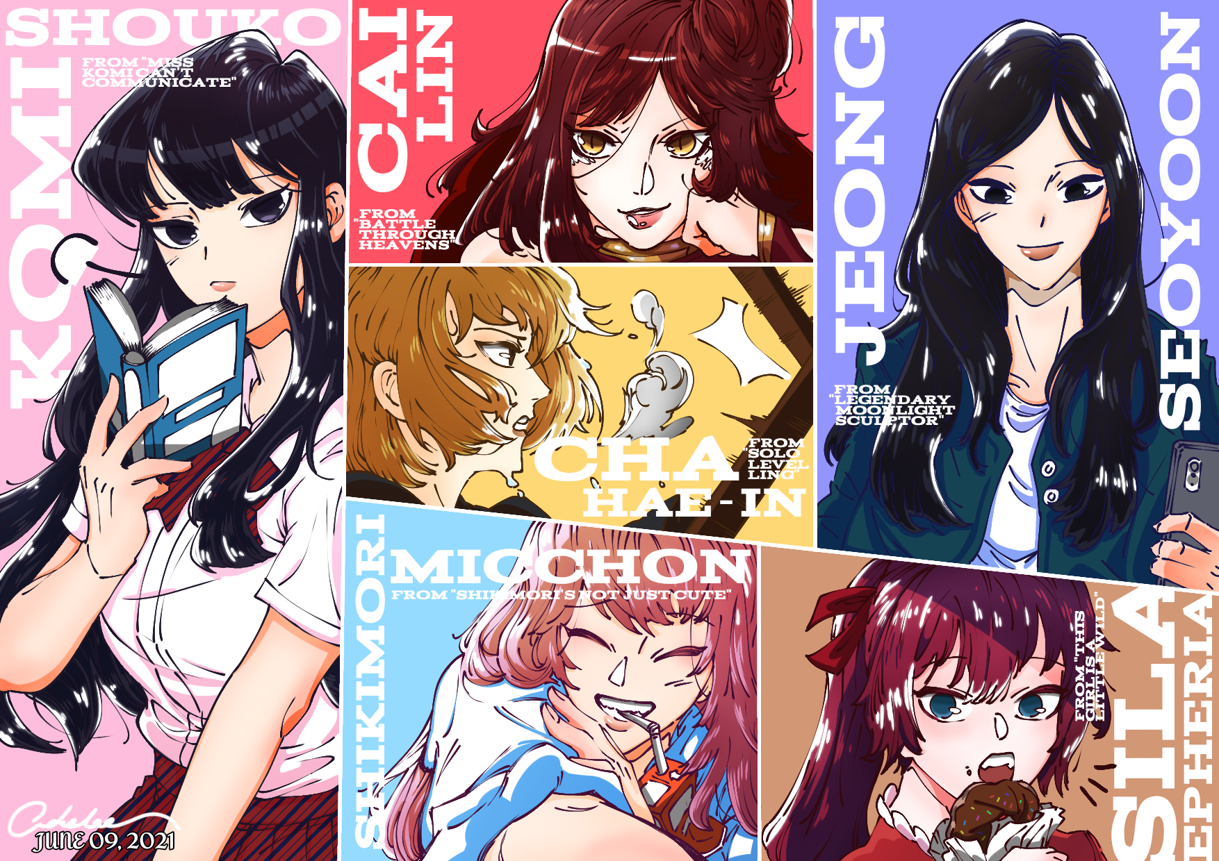 "Waifu Collection: First Edition" Schwannity - Illustrations ART street