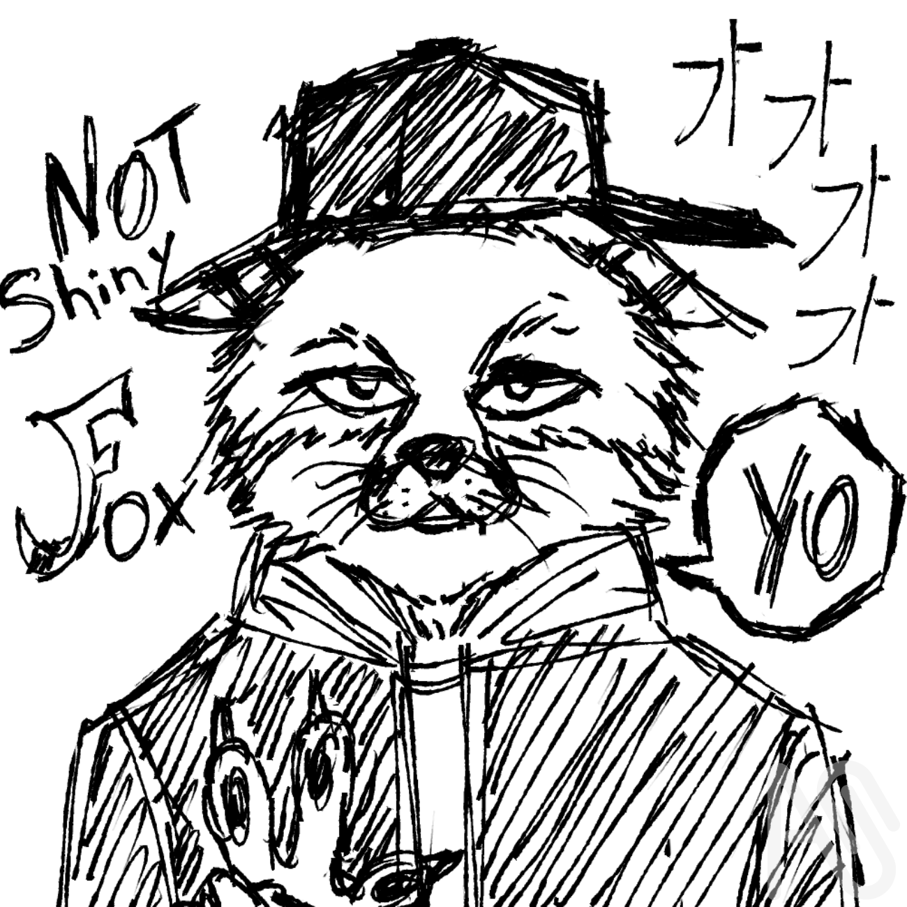 not shiny fox. MVTK_art - Illustrations ART street