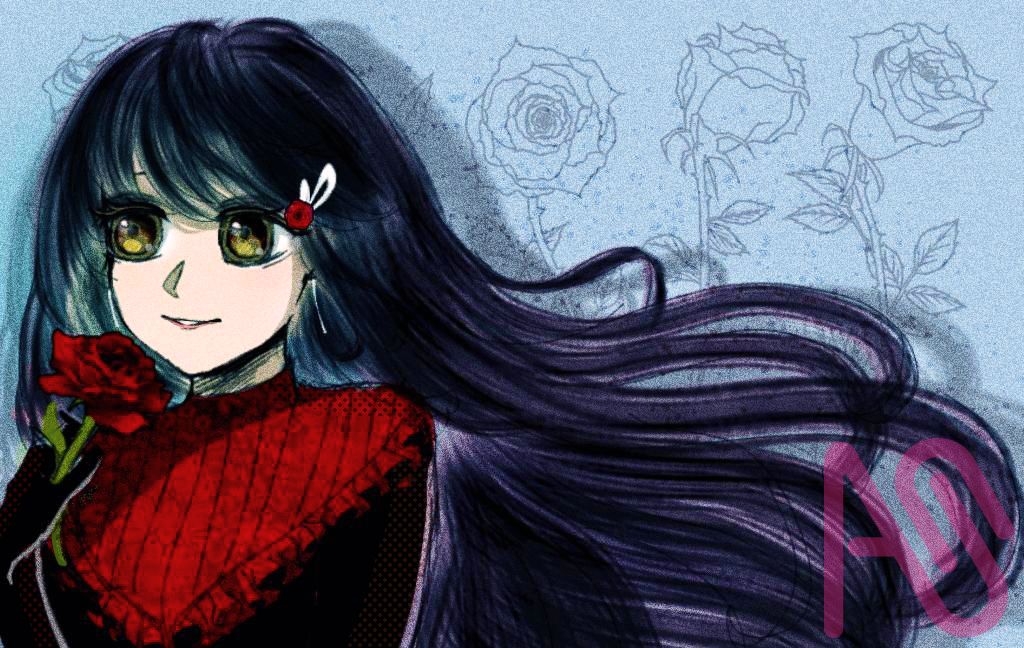 The Beauty of Red Flower RinRing - Illustrations ART street