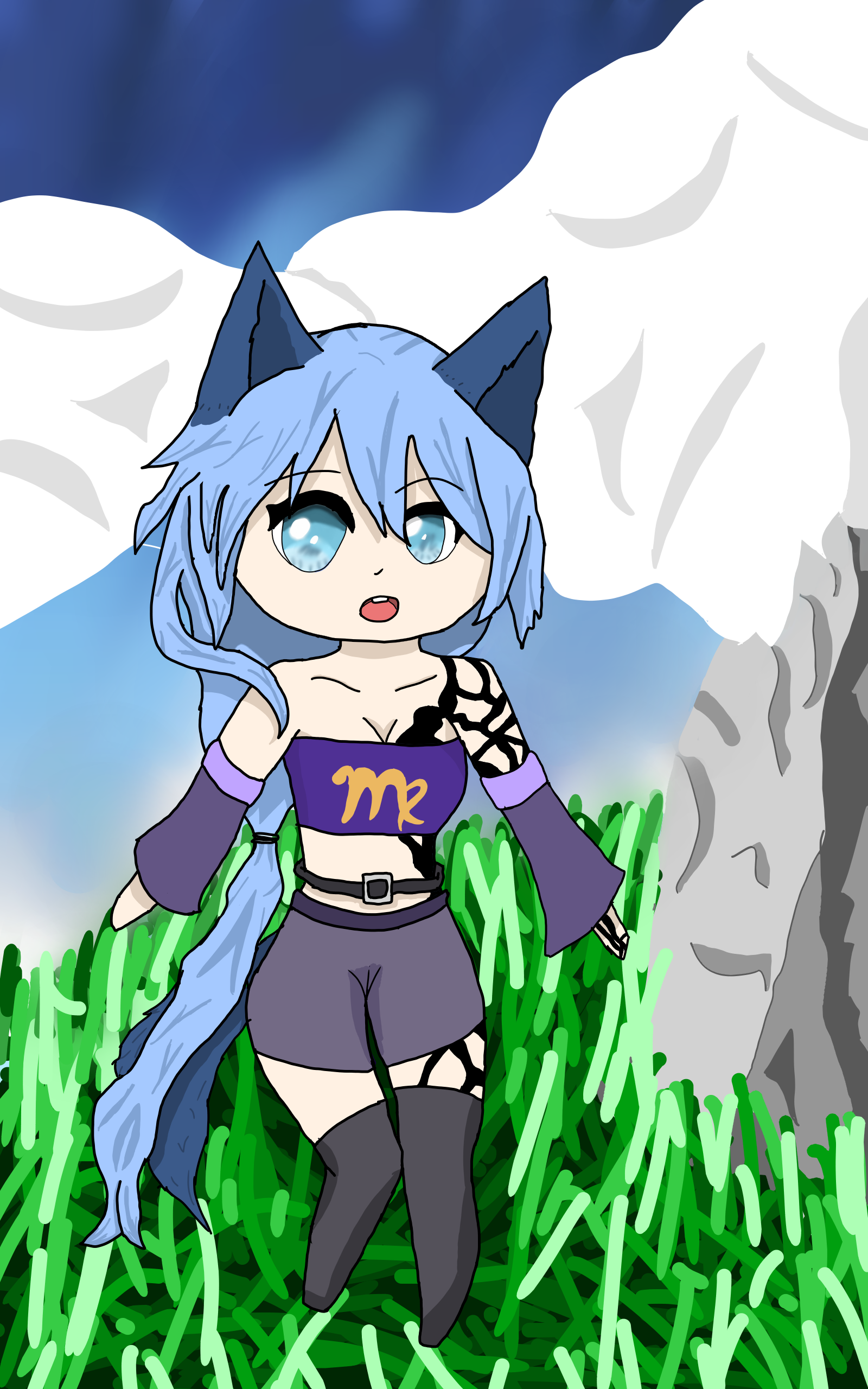 virgo wolf Marika ccherrygxv95 - 插图 ART street