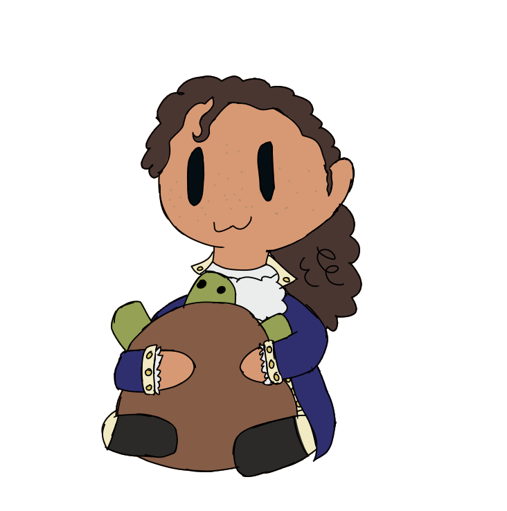 Chibi John Laurens | Hamilton Albastru224 - 插图 ART street