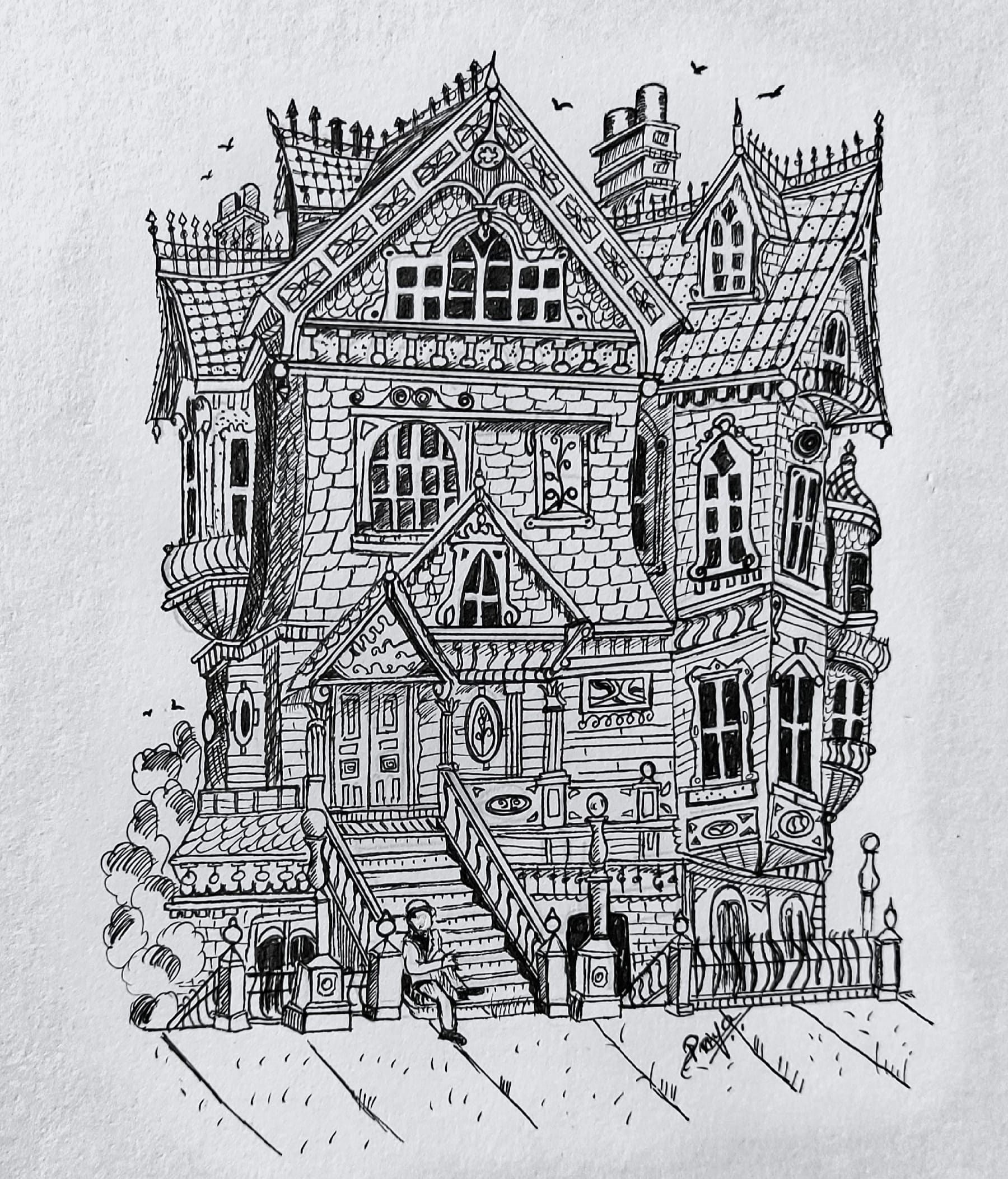 Architecture Priya Murali - Illustrations ART street