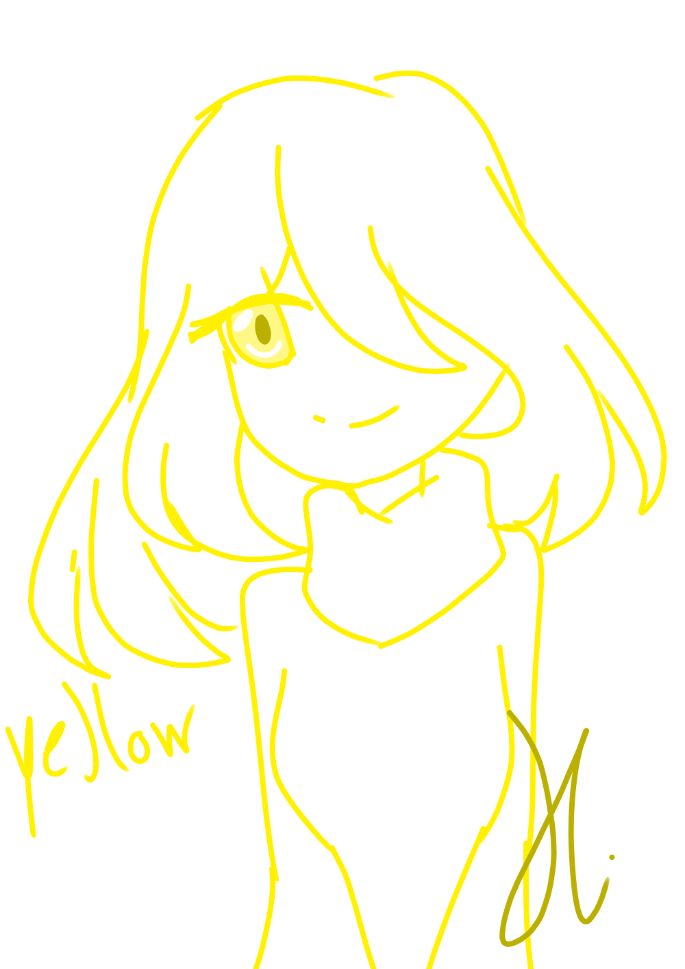 Rainbow Anime : Yellow Frisky喵 - Illustrations ART street