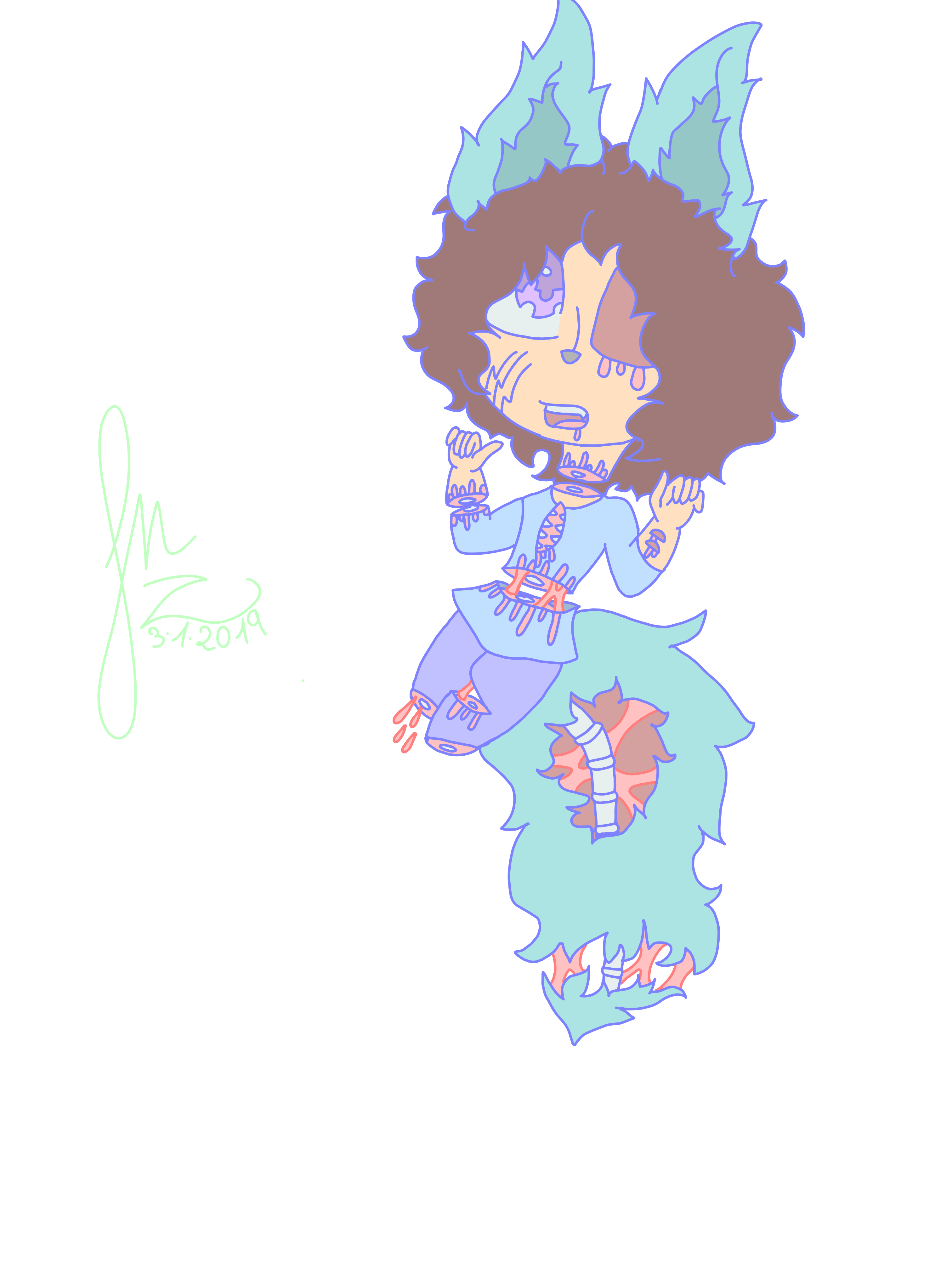 Pastel gore. Speedbreaker - Illustrations ART street