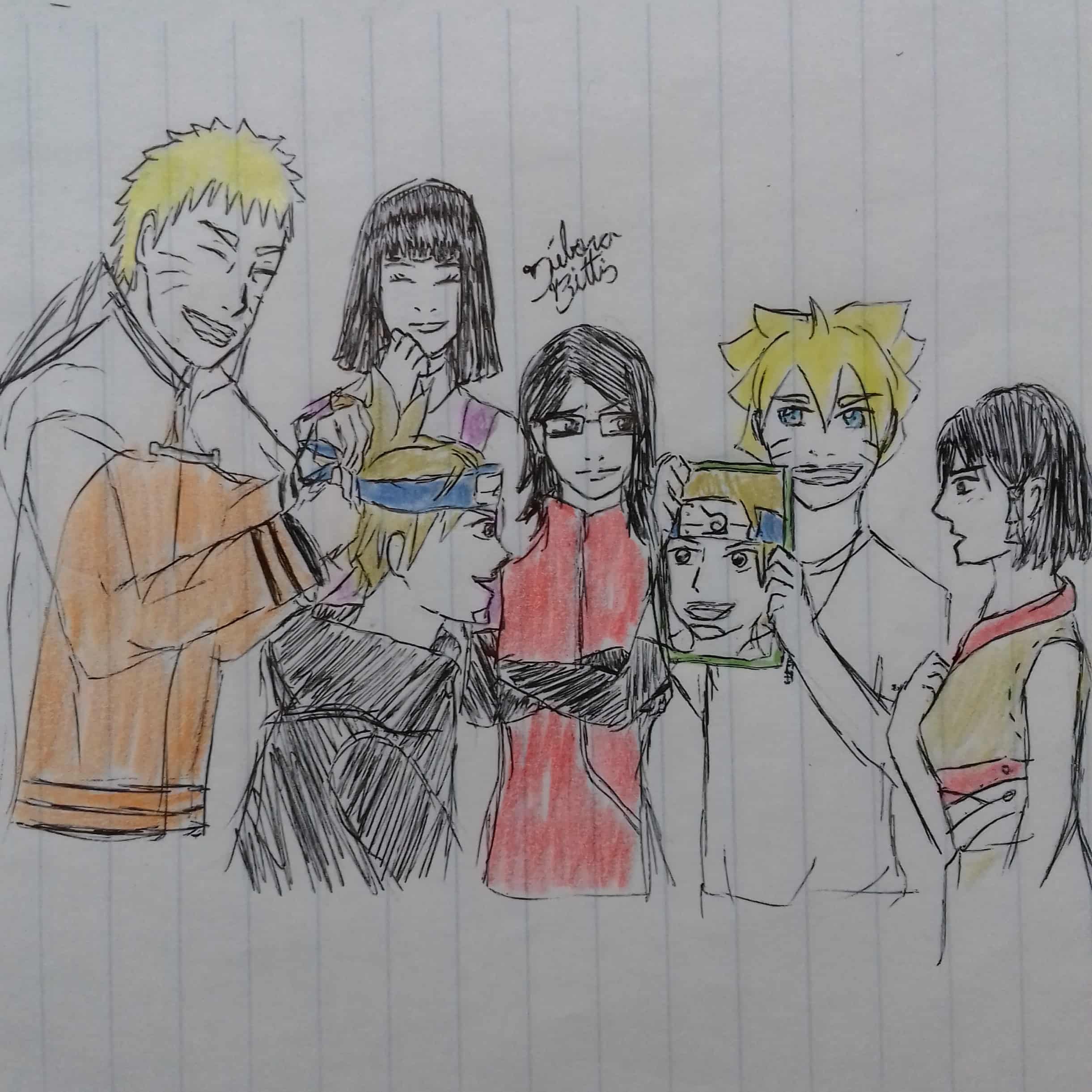 Naruto - Samurai 8 - Boruto. deborabiltis2 - Illustrations ART street