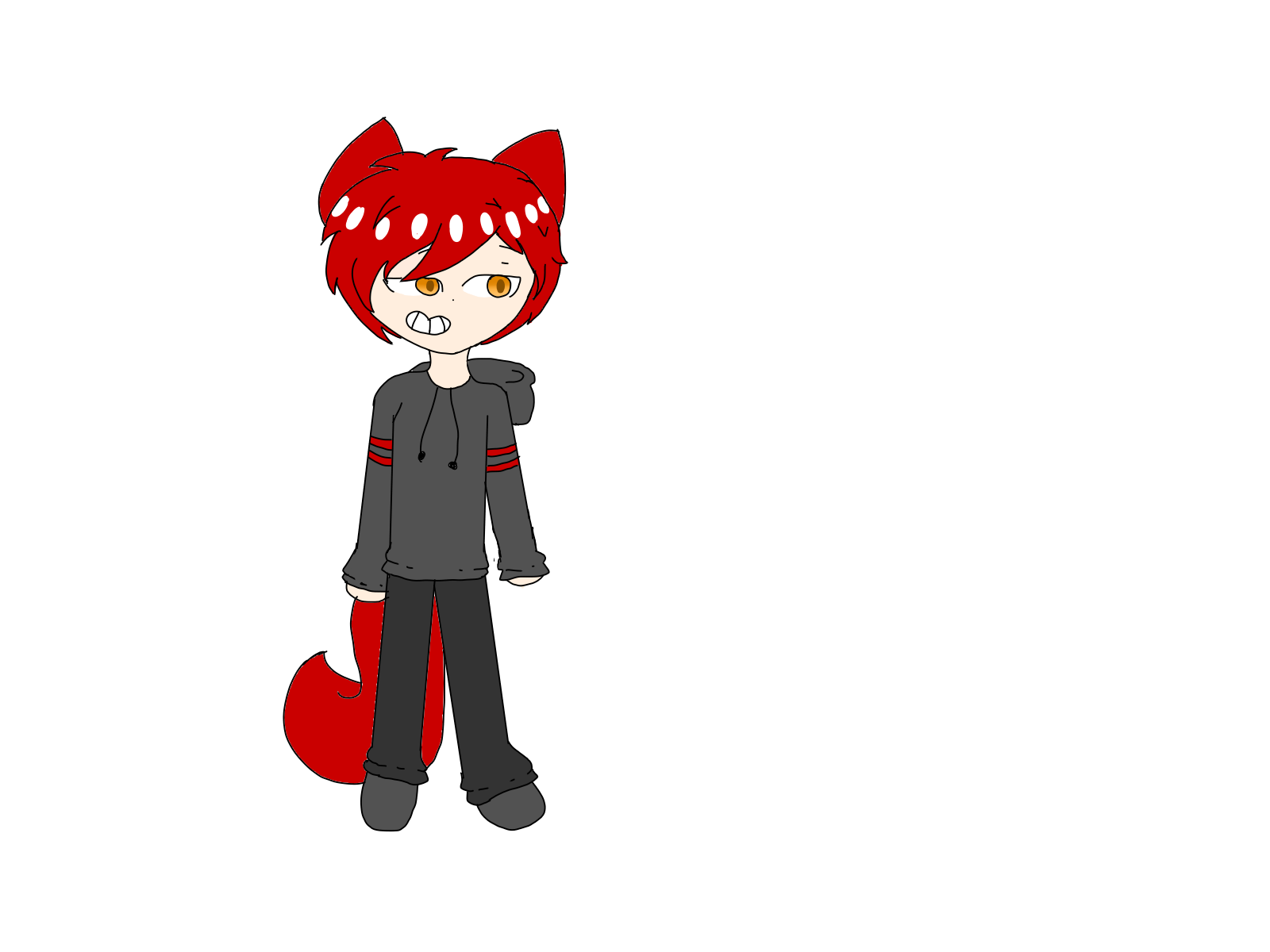 kean my male oc red desert fox oliver - Illustrations ART street