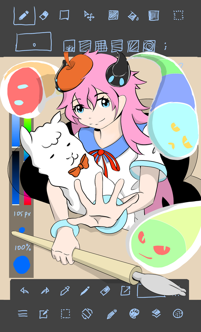 medibangpaint5000 光辉602小圣·Anggu - Illustrations ART street
