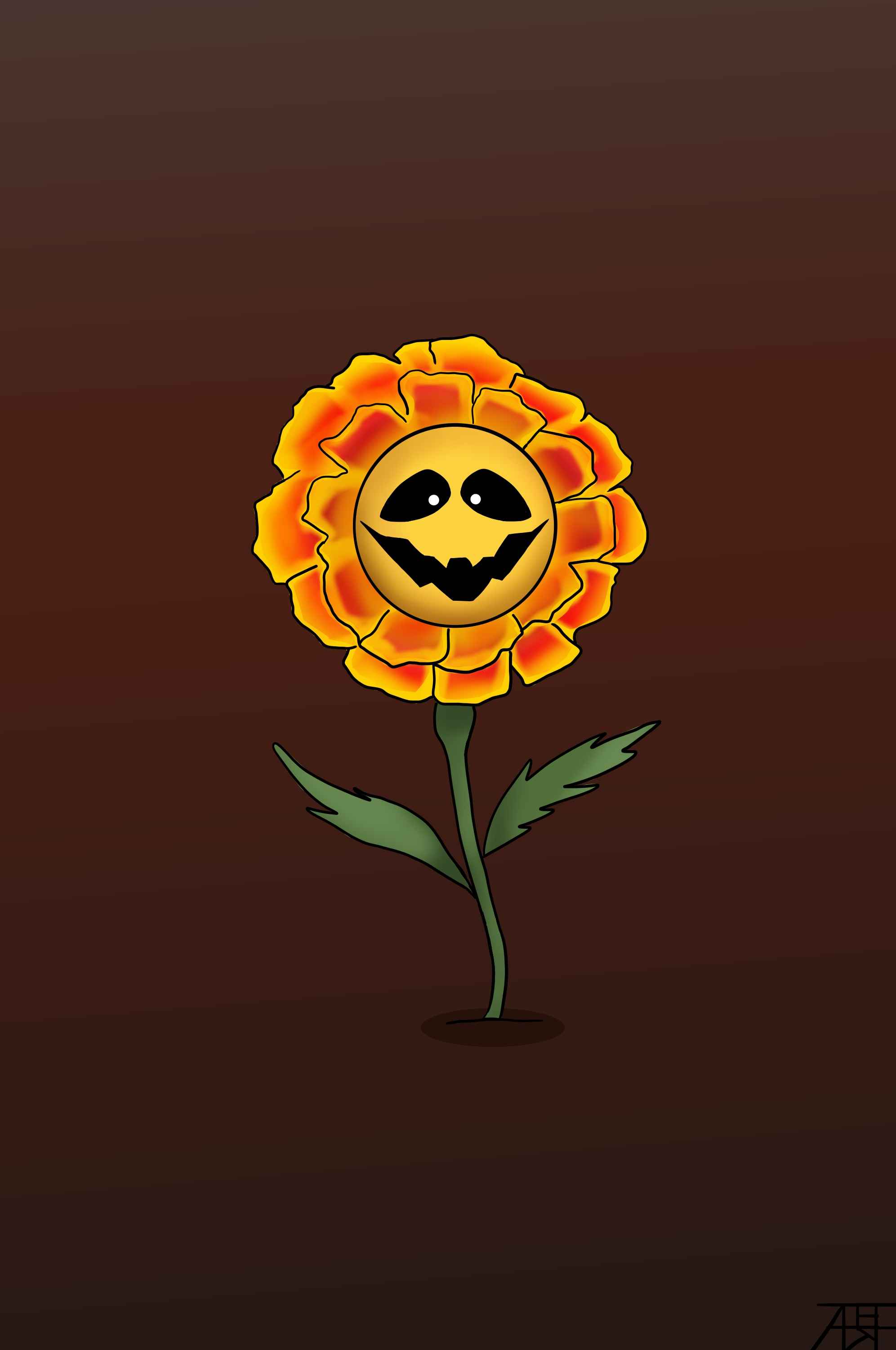 Ukrtale Flowey Mr.Sheogorath - Illustrations ART street