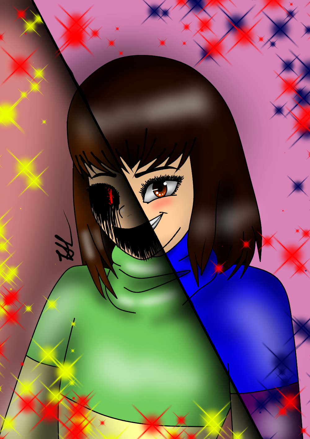 Chara/Frisk Kiki (AllTale) - Illustrations ART street