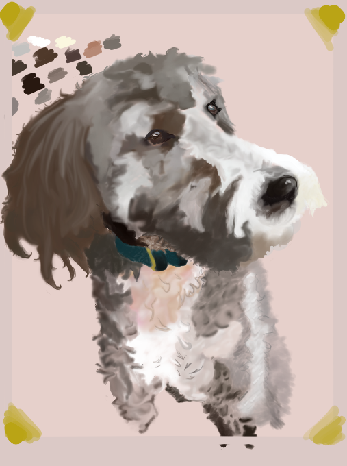 Archie the pupper DoodleCheese - Illustrations ART street