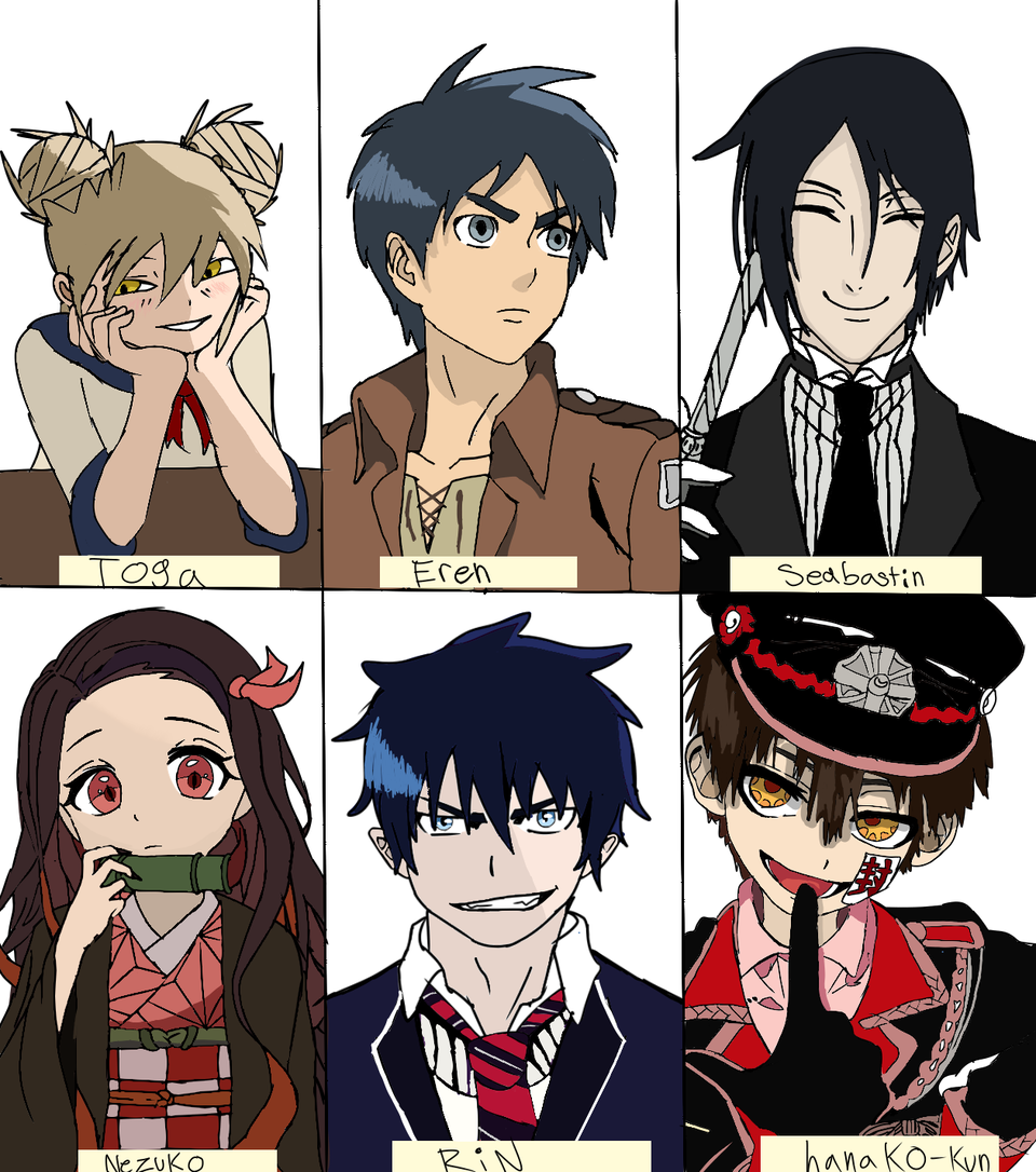 6 anime peeps Shallow_RiversxX - 插图 ART street