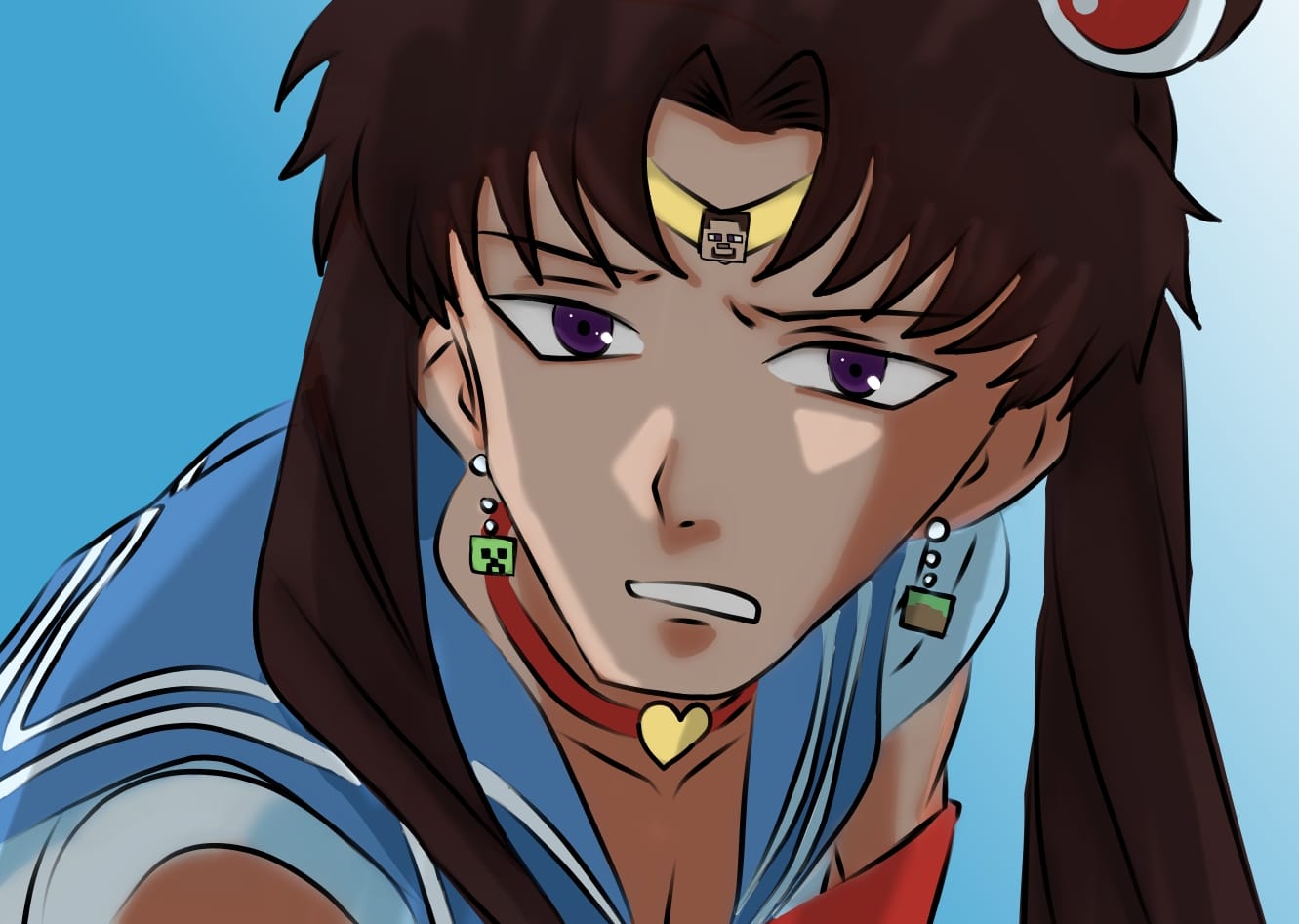 【Minecraft】重绘 Yanai - Illustrations ART street