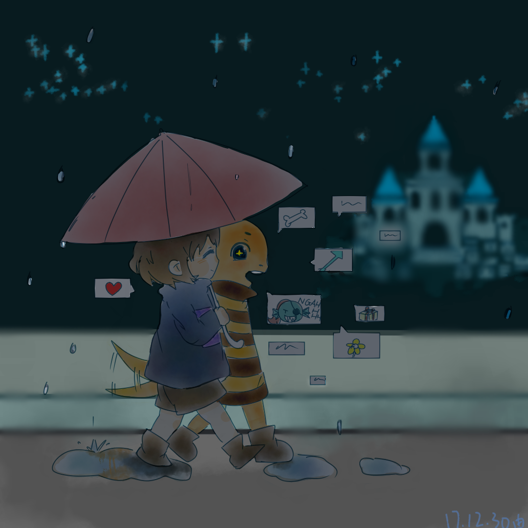 frisk&mk 那就叫生物碱好了 - Illustrations ART street