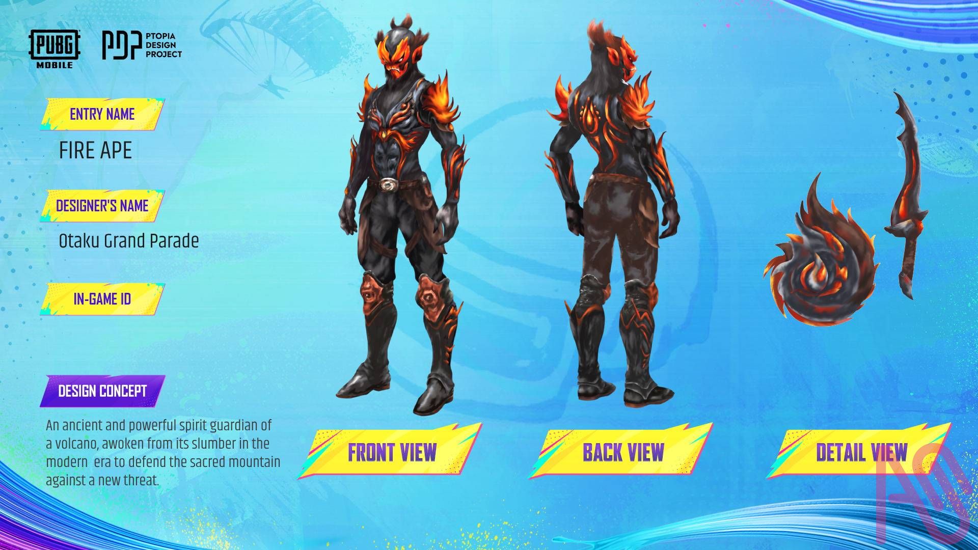 Fire Ape OtakuGrandParade - Illustrations ART street