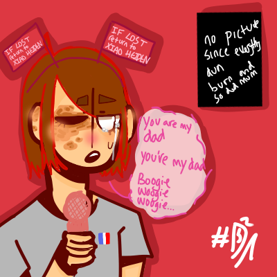 You are my dad, Says Toasty boy DRS2 - Illustrations ART street