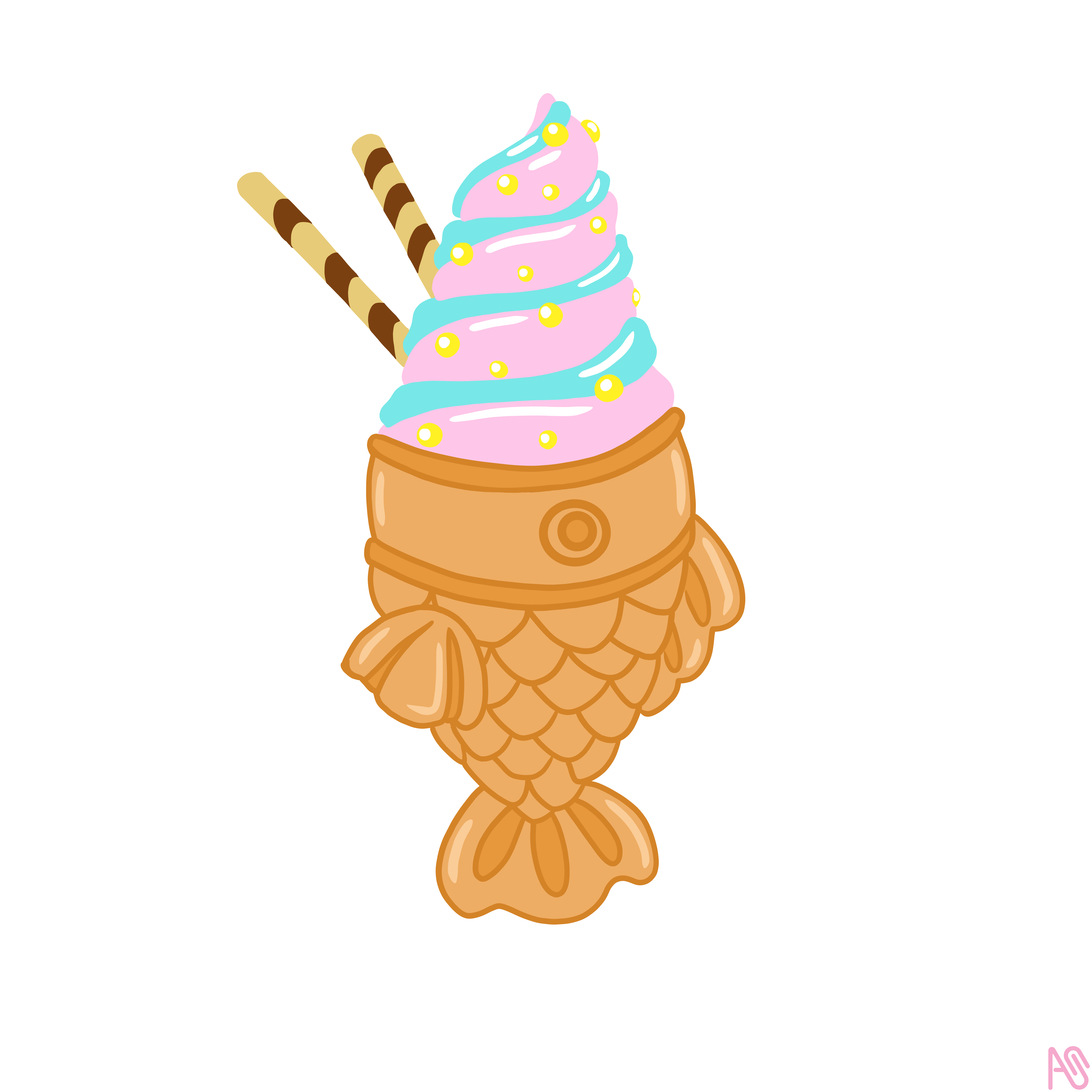 Taiyaki sakomotononoha - Illustrations ART street