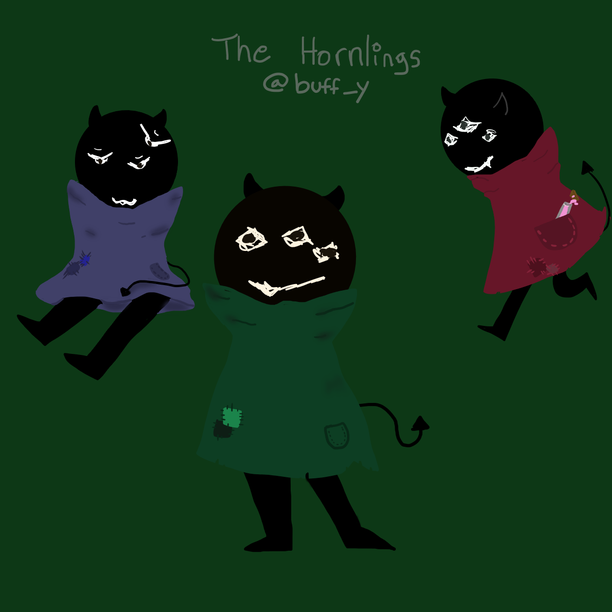 some made-up creatures buff_y - Illustrations ART street