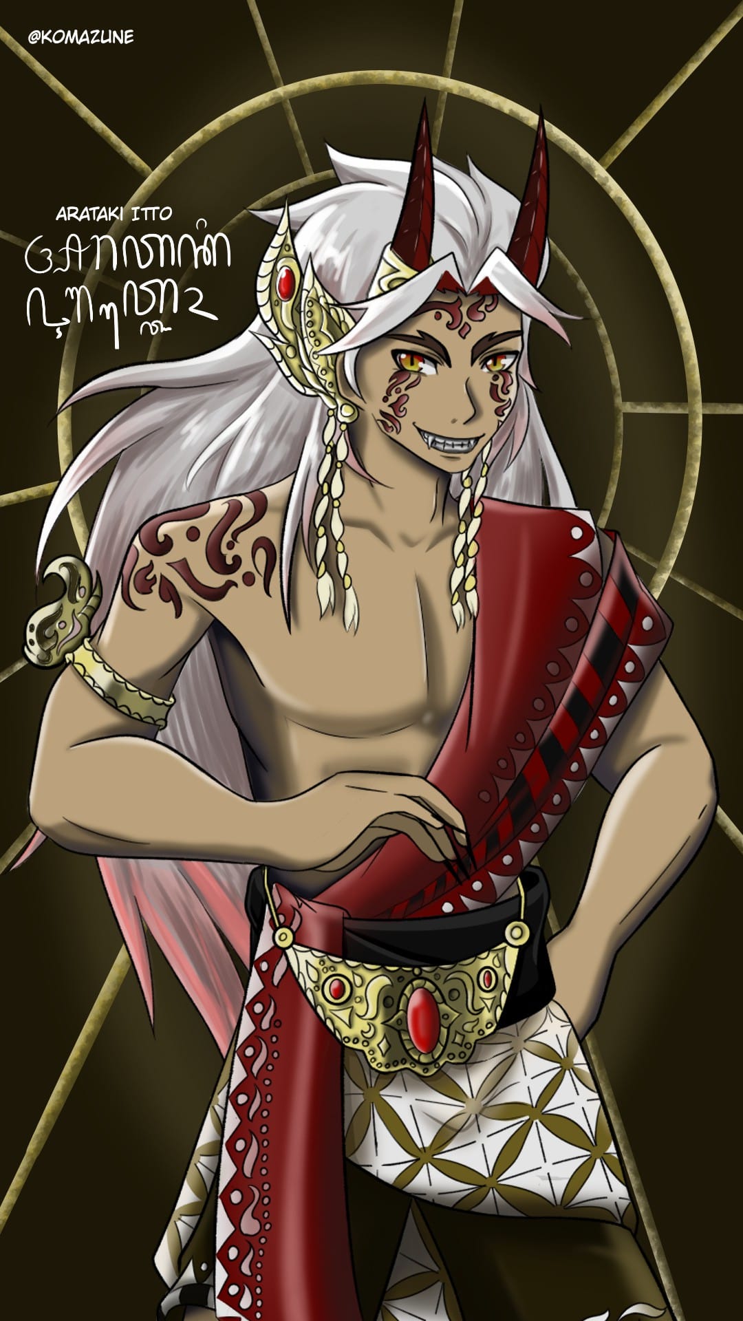 Buto itto Zune Hyden - Illustrations ART street