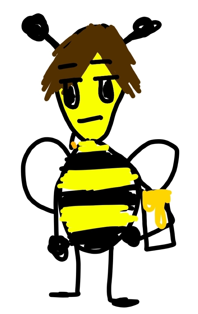 Charlie the bee Gravy Draws - Illustrations ART street