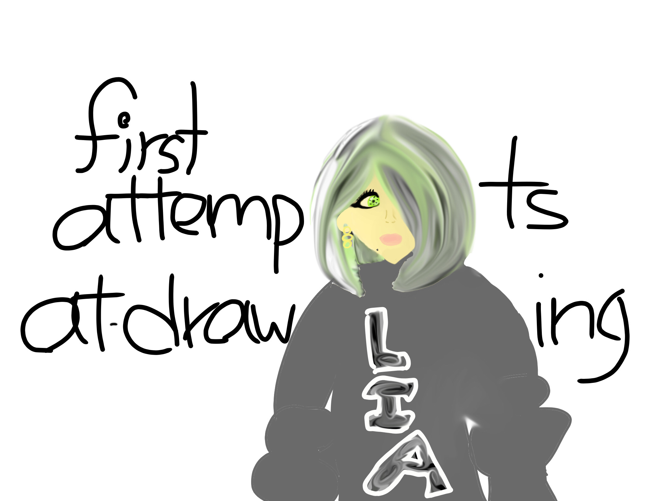 Drawing Attempt (Bad) AttemptingToDraw_New - Illustrations ART street