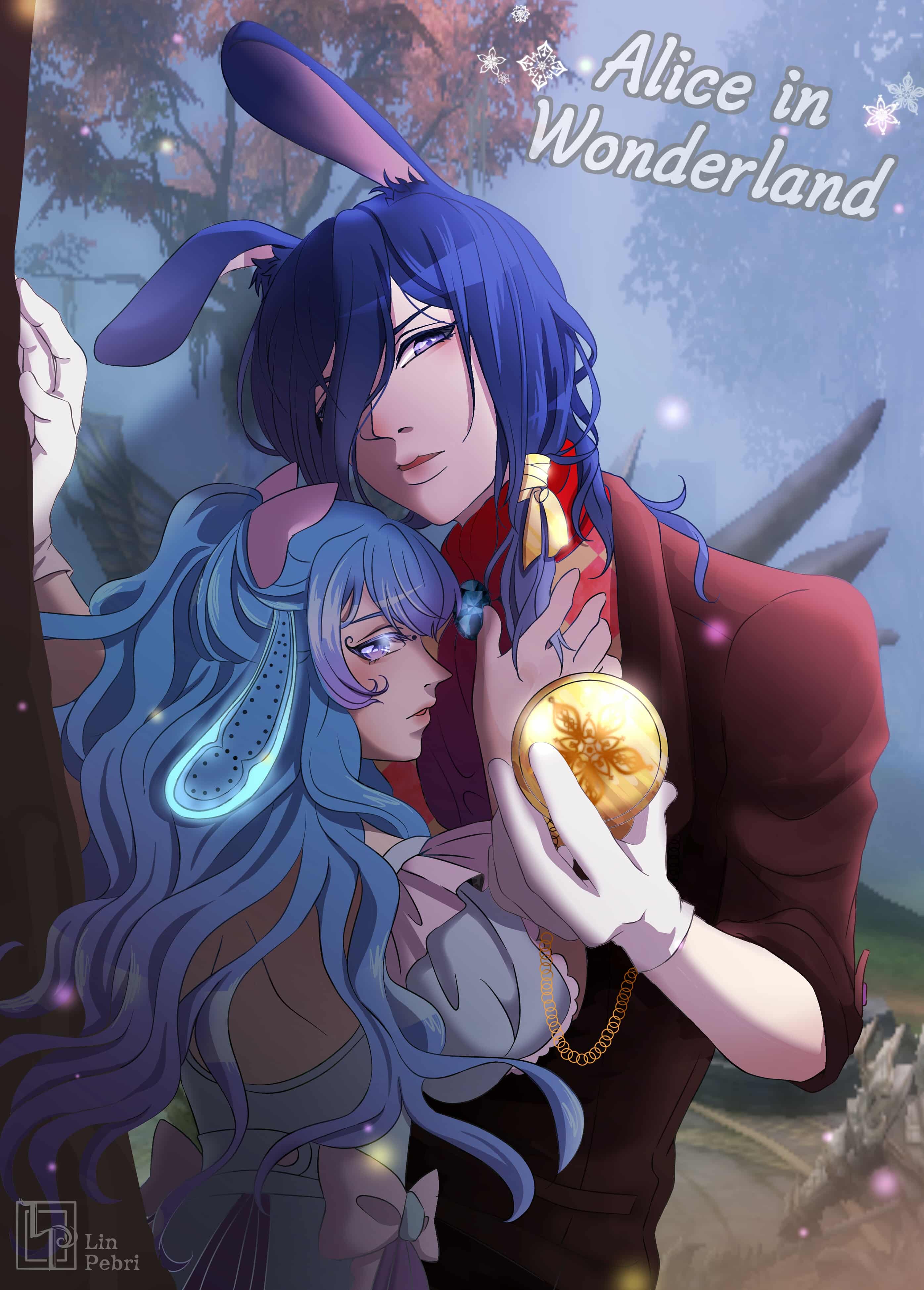 Alice in Wonderland Lin Pebri - Illustrations ART street