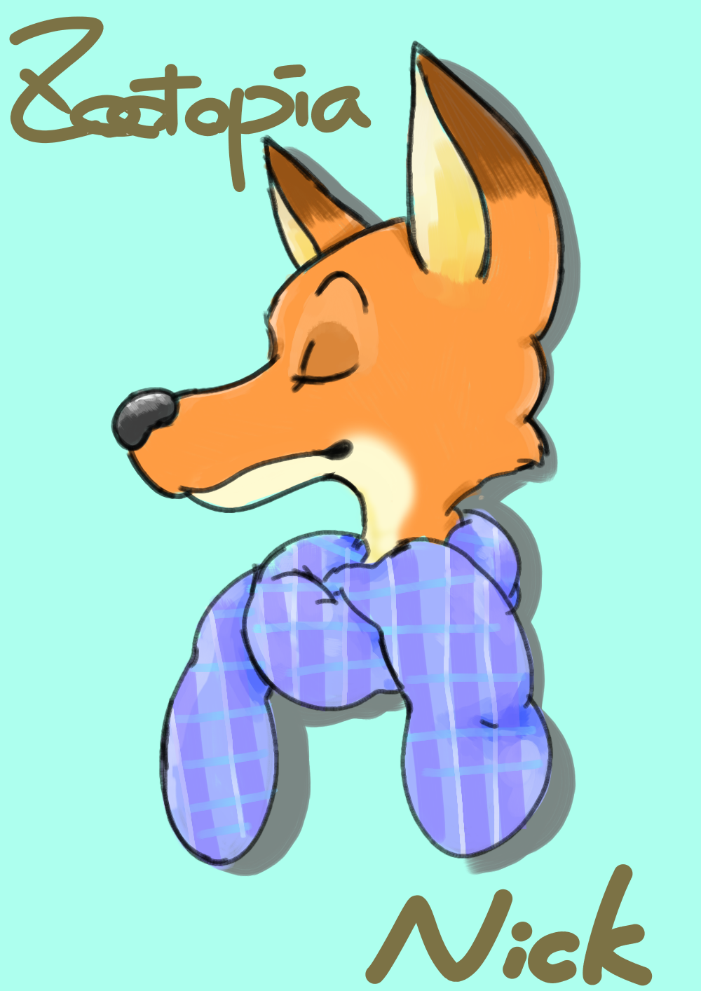 zootopia ぽちのくろ - Illustrations ART street