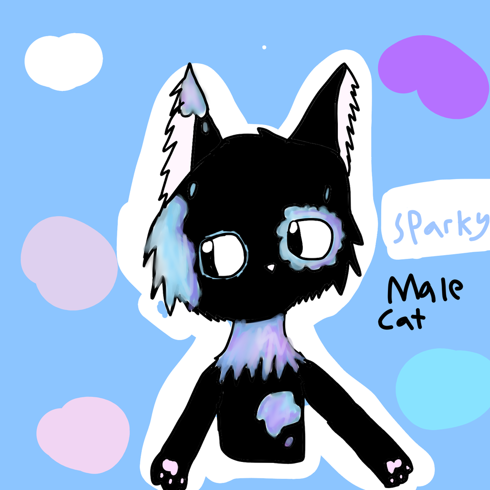 sparky my new oc Kawaii neko - Illustrations ART street