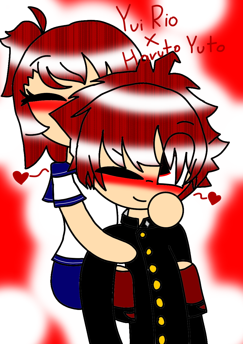Yui Rio x Haruto Yuto (Ship of Yandere Simulator) Lovelymatsu - 插畫 ART ...