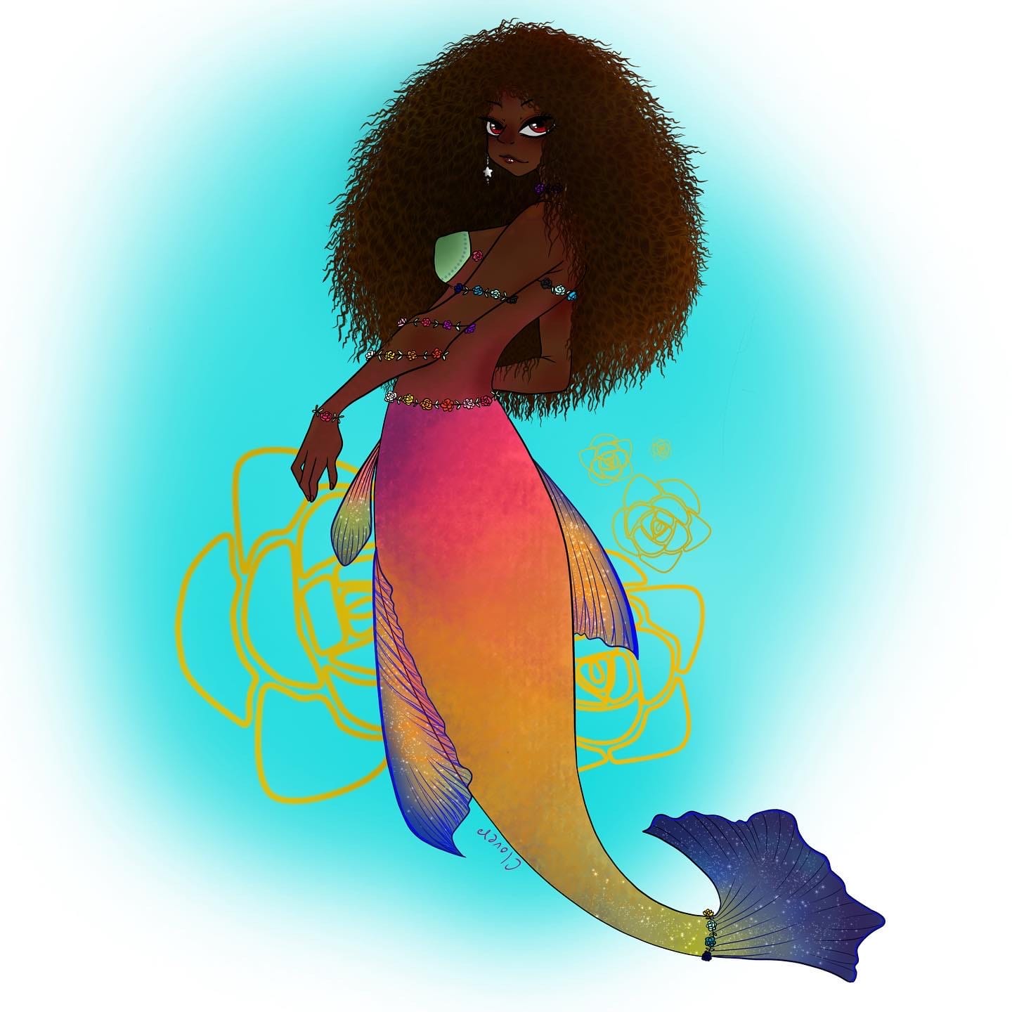 Mermay day 8 Clover - Illustrations ART street