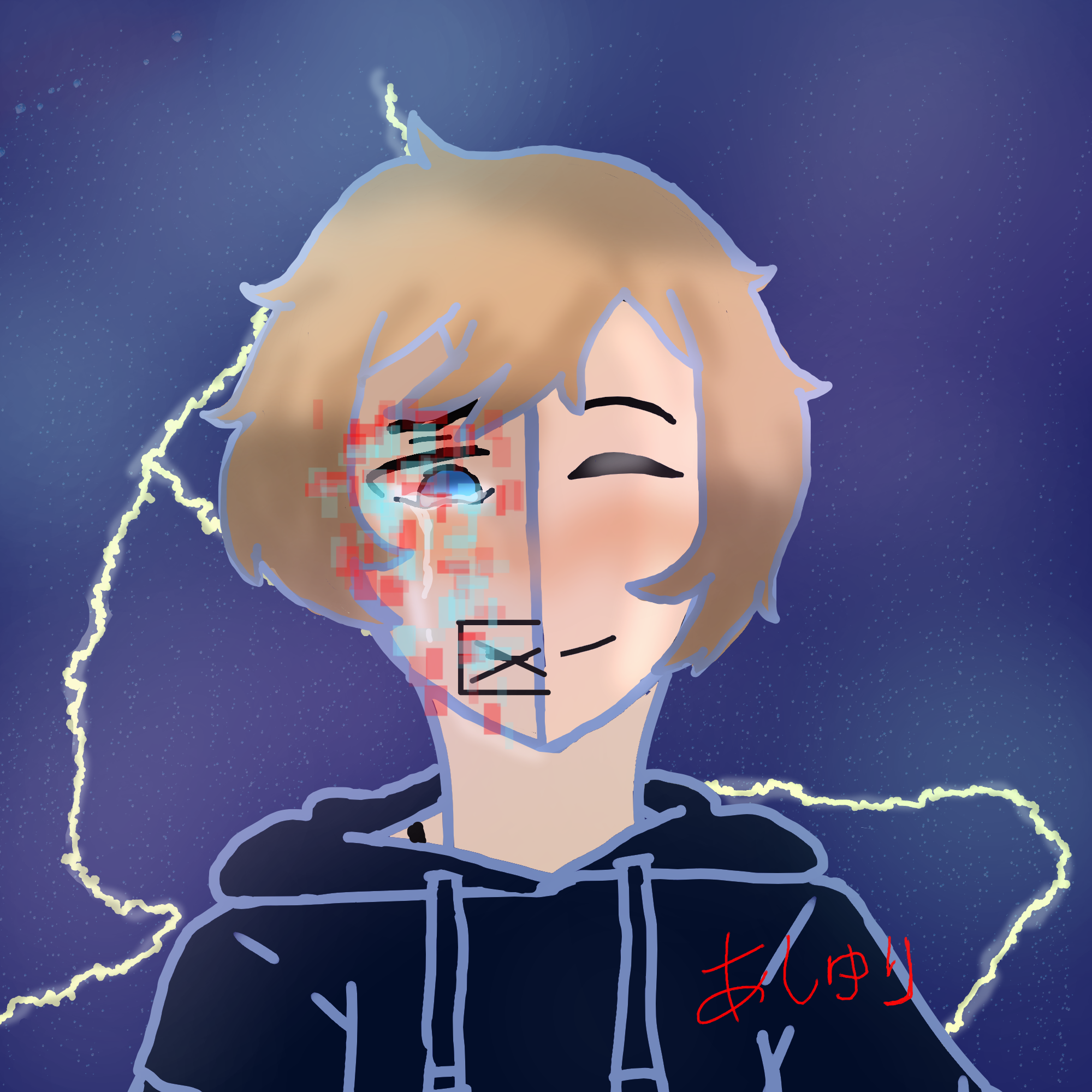 Put on a mask The_weeb.artist - Illustrations ART street