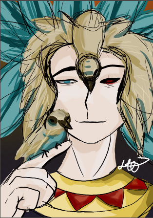 Man & Bird Hailey Olson - Illustrations ART street