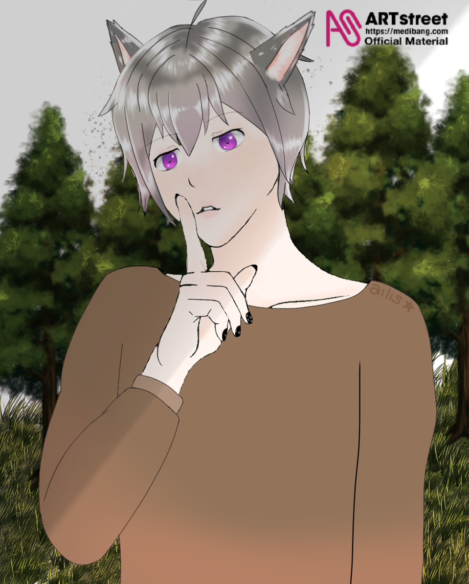 Cat boi AAilis - Illustrations ART street