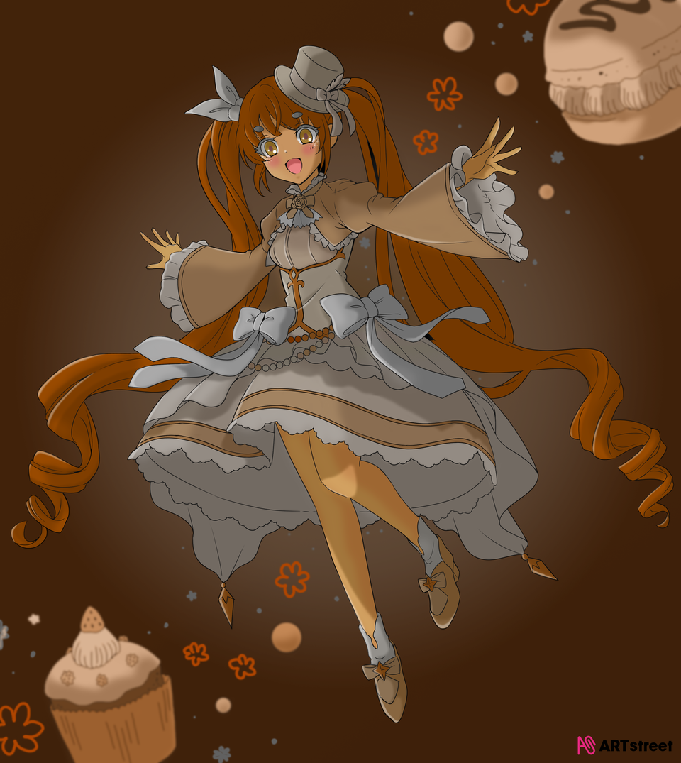 Princess Chocolate and Vanilla orangutan.oren - 插畫 ART street