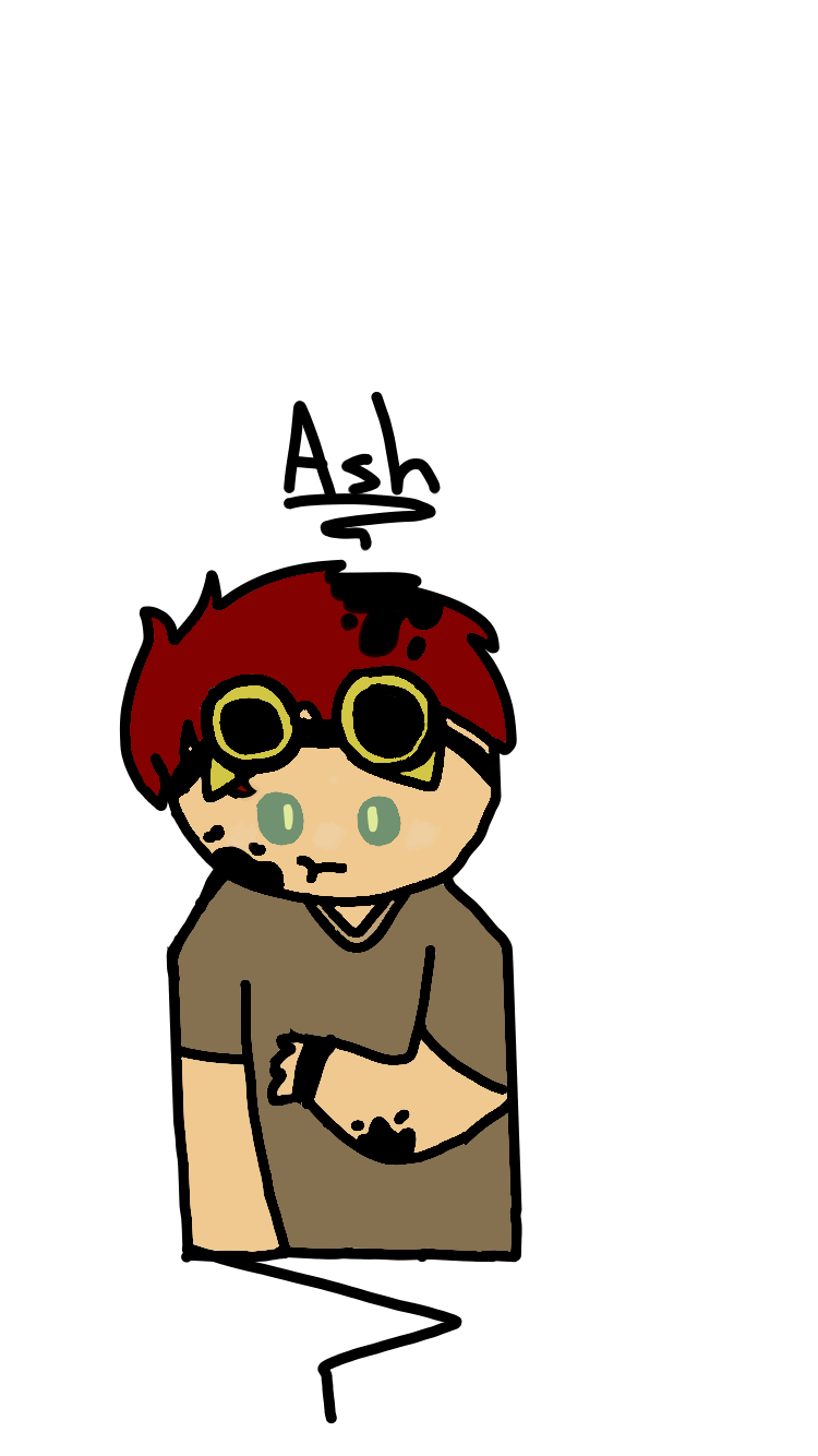 Ash — Now in technicolor! BlueSpark64 - Illustrations ART street