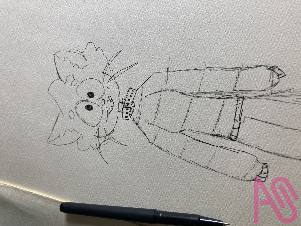 Bug eyed cat Sage the fluff - 插畫 ART street