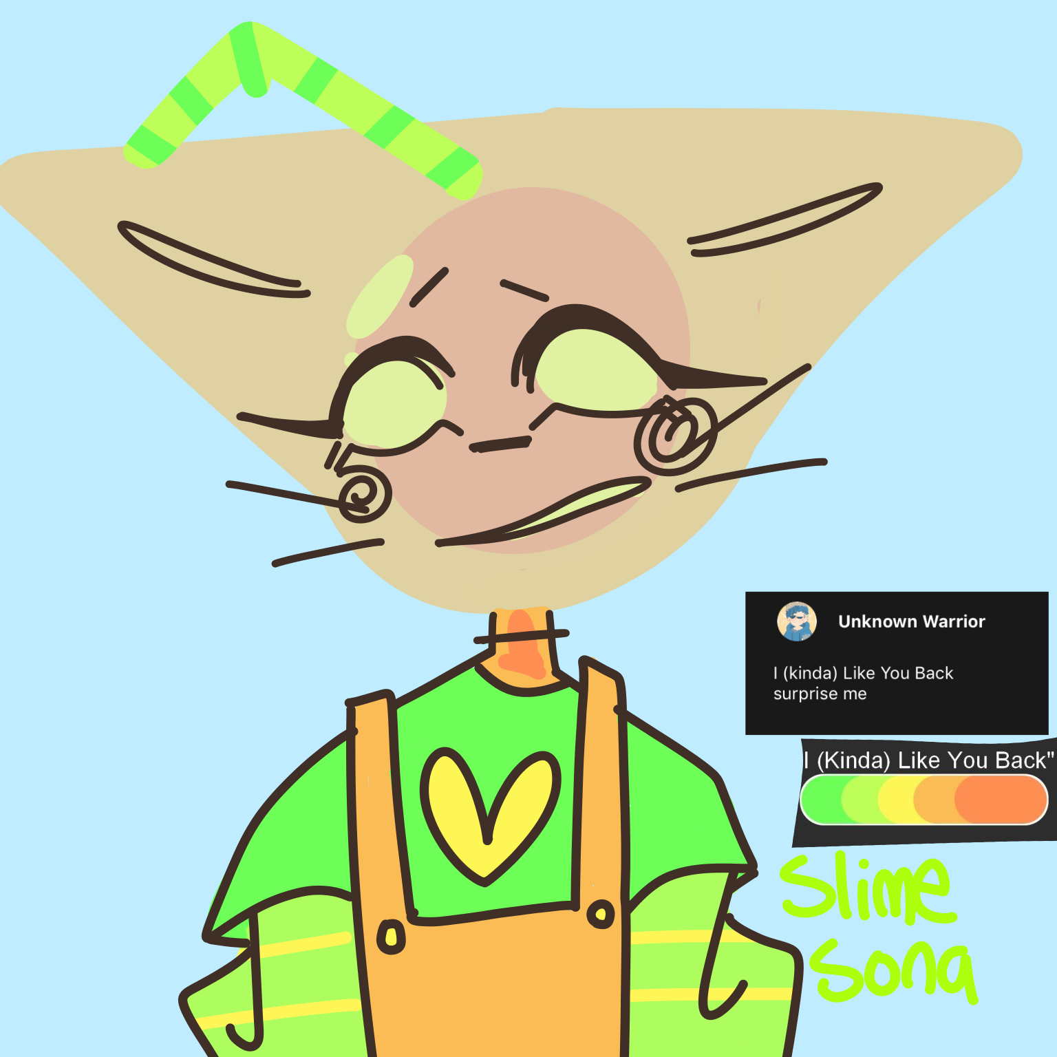 slime sona,for:Unknown Warrior OsSH. - Illustrations ART street