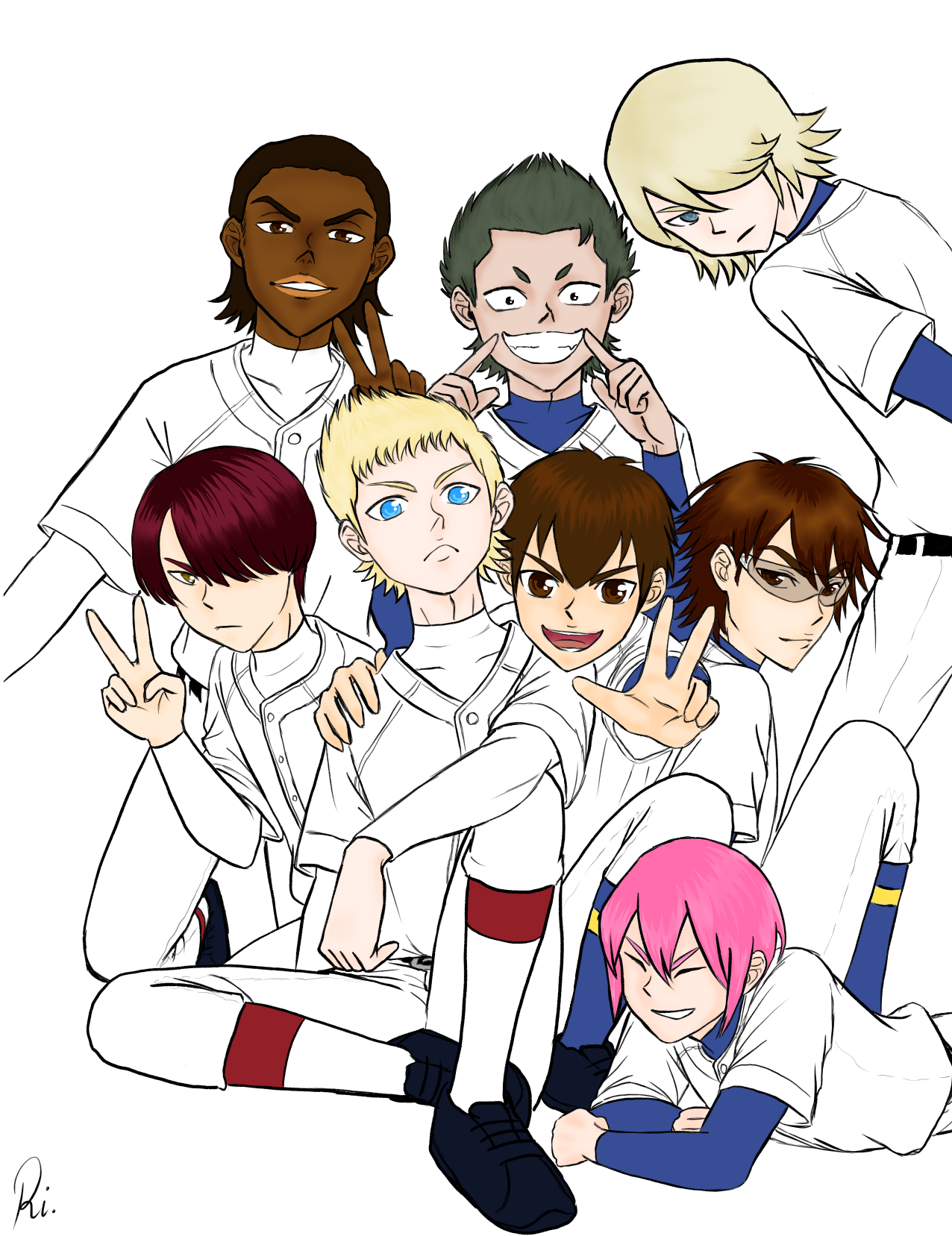 My Seido and inajitsu favorite characters RiBo - Illustrations ART street