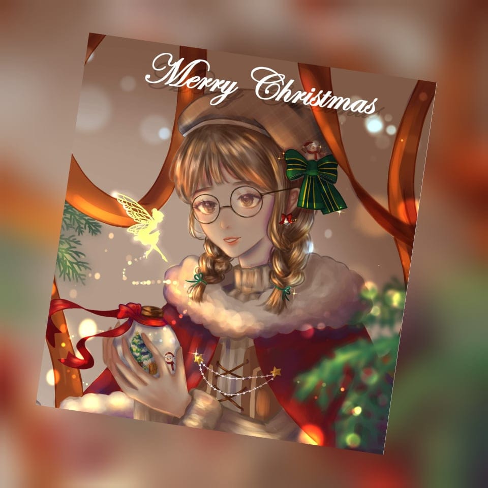 Merry Christmas Mocha - Illustrations ART street