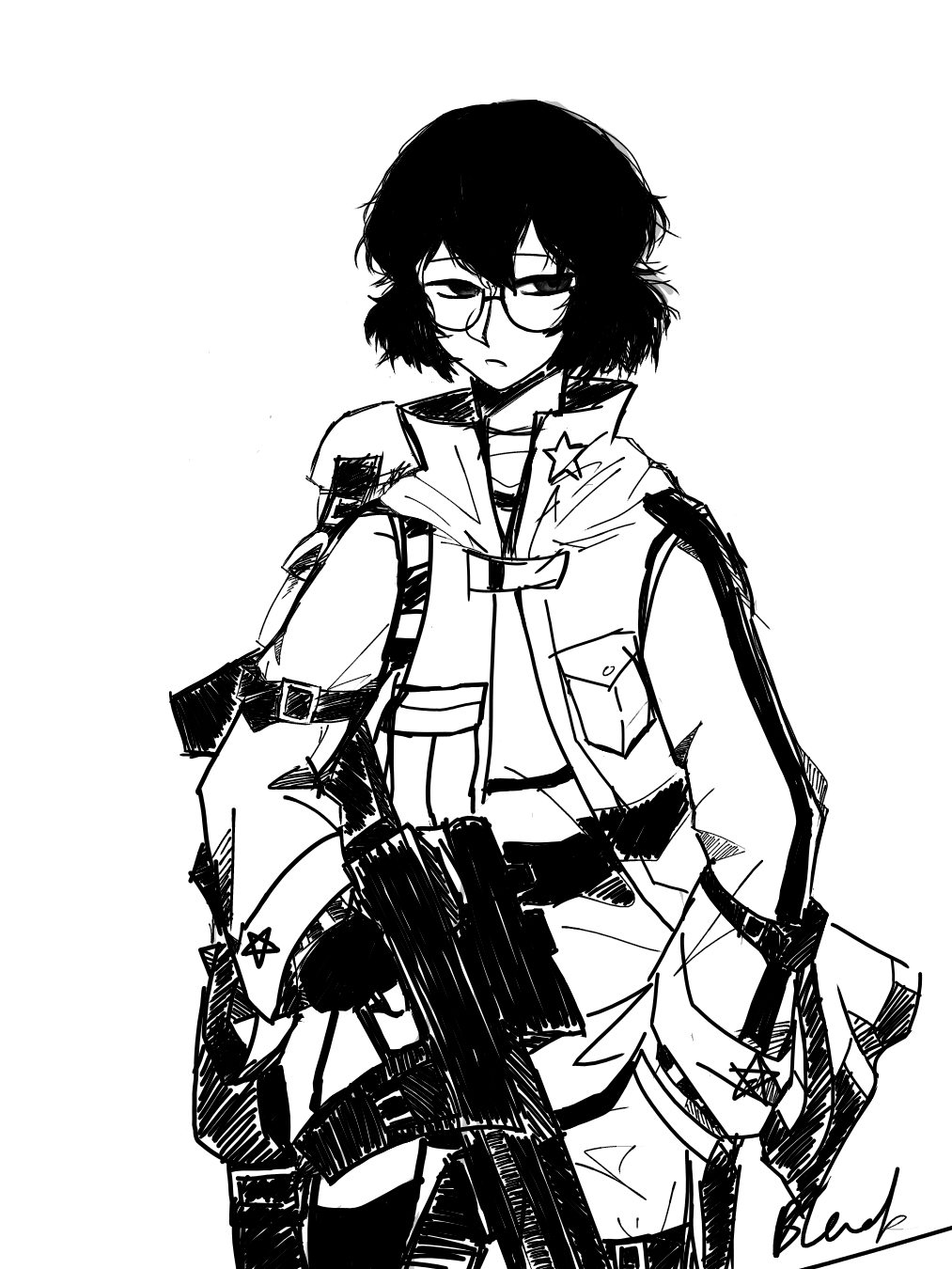 自绘/军人 AHBI - Illustrations ART street