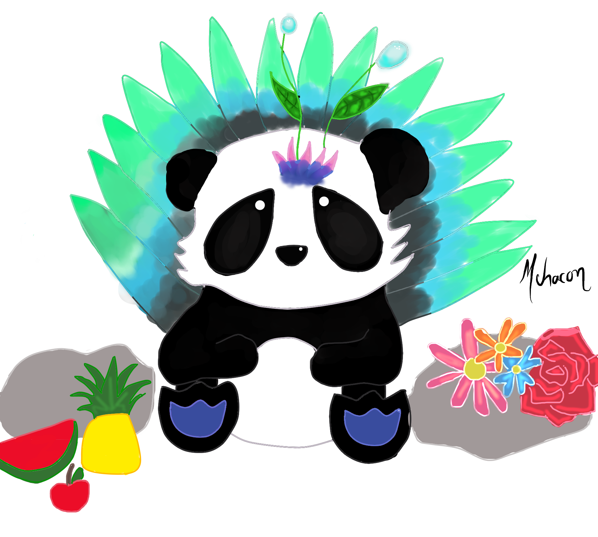 Pandita Mitologico Mary Chacon - Illustrations ART street