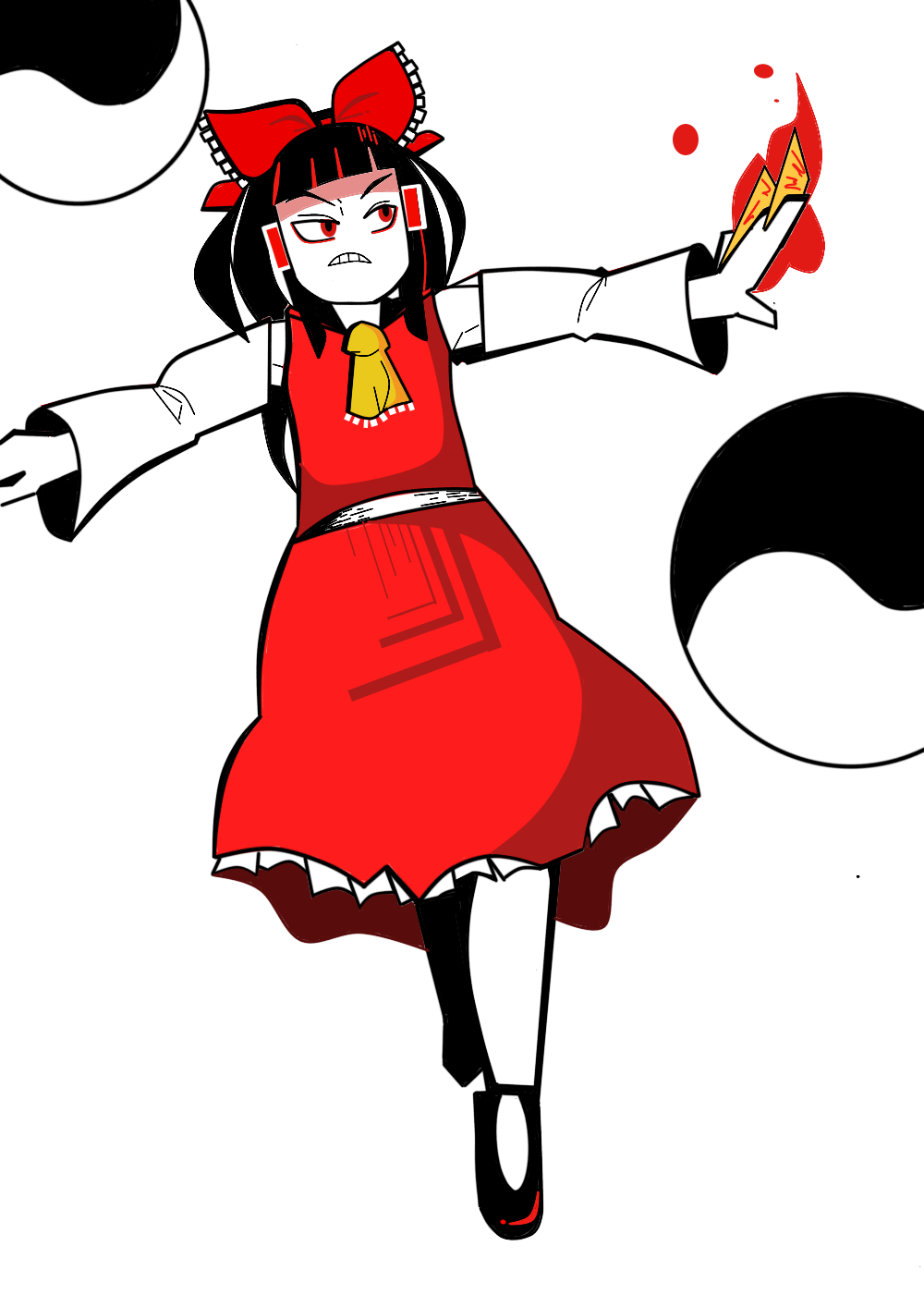 레이무(angry reimu) 윳쨩 - Illustrations ART street